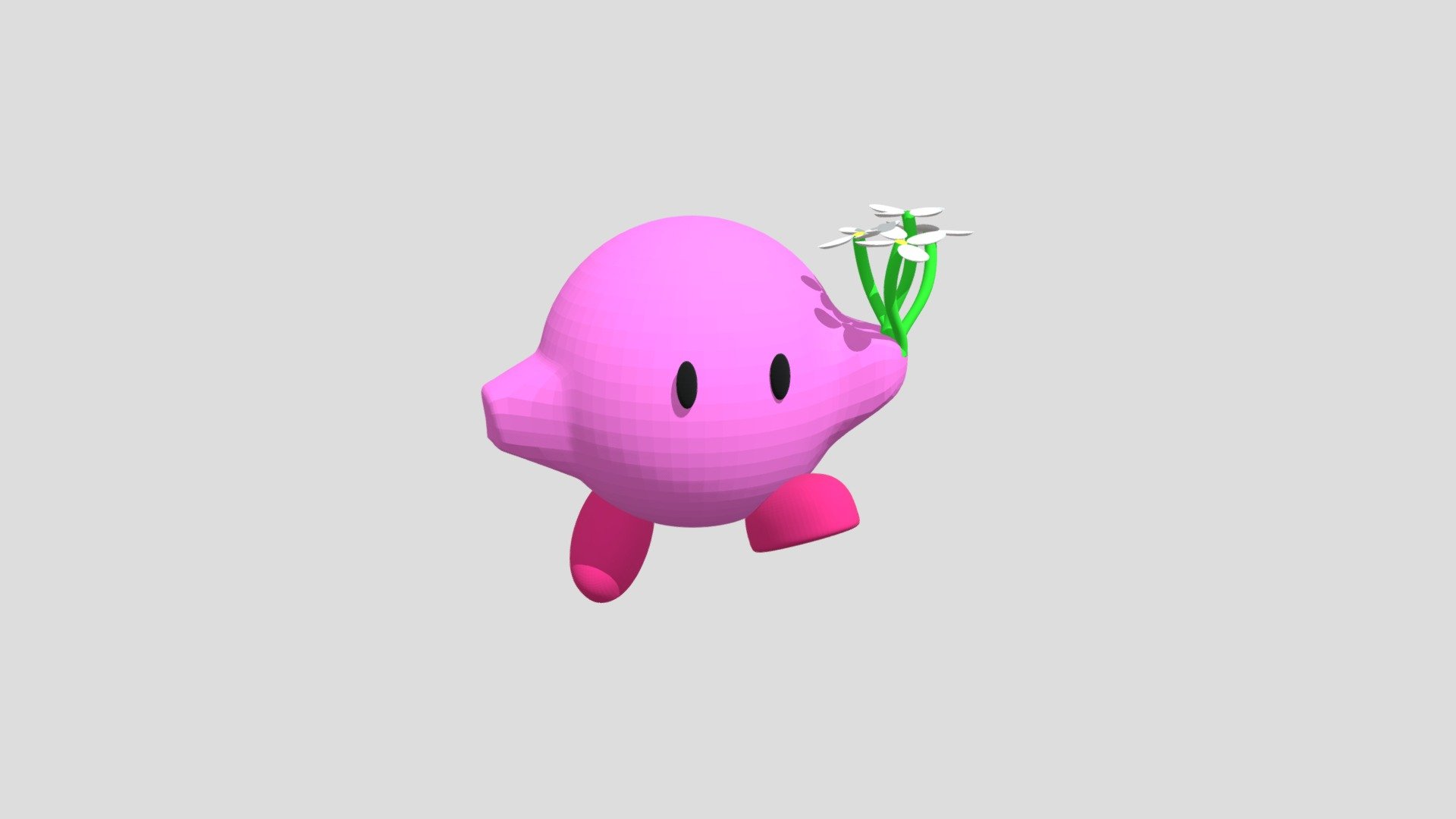 Kirby - 3D model by Gatosaito (@abrahamda093) [8c83a62] - Sketchfab