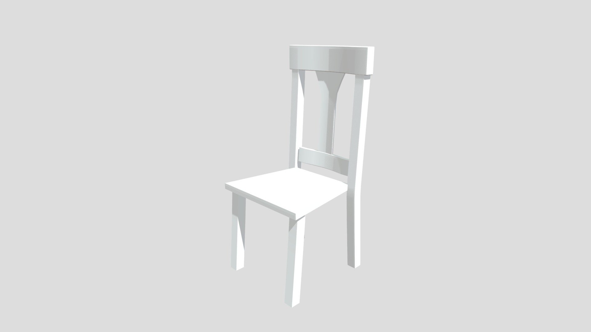 Low Poly Chair - Download Free 3D model by PrismaticKoi [8c83b58 ...