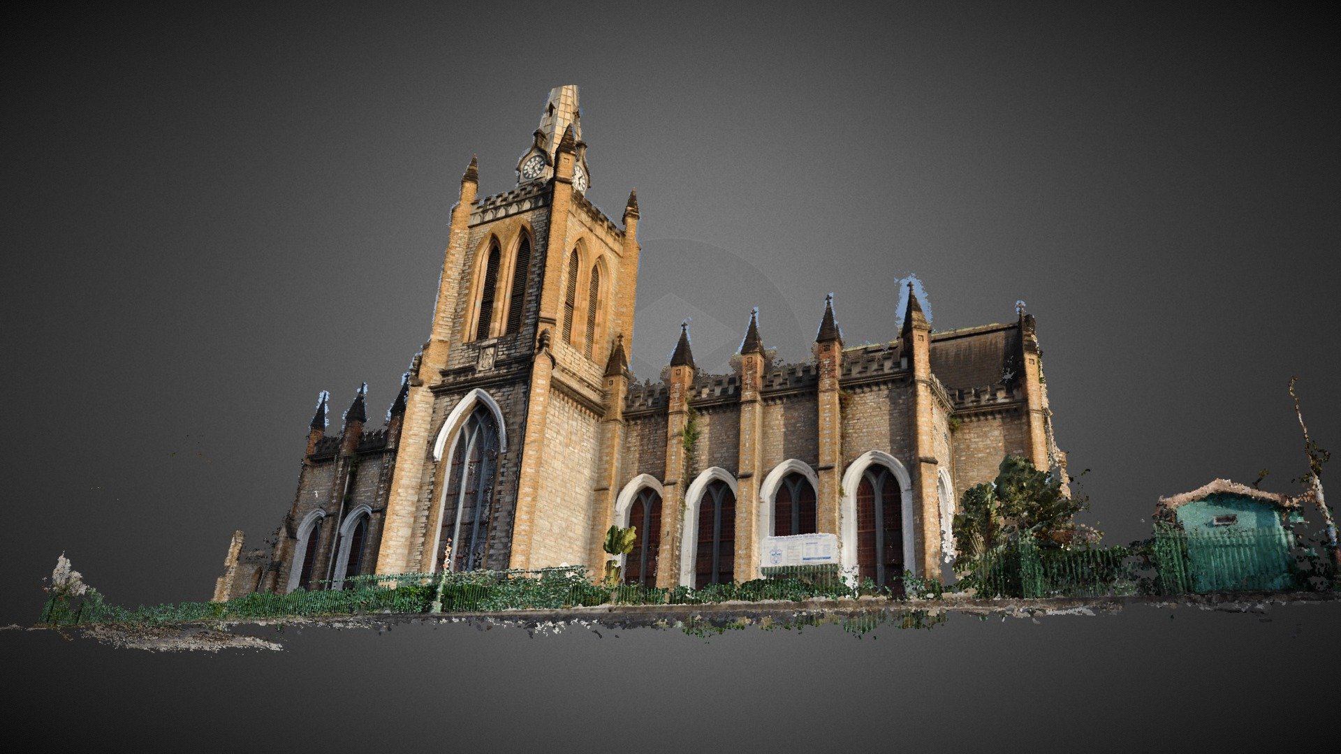 Holy Trinity Cathedral, Port of Spain - Download Free 3D model by Josh ...