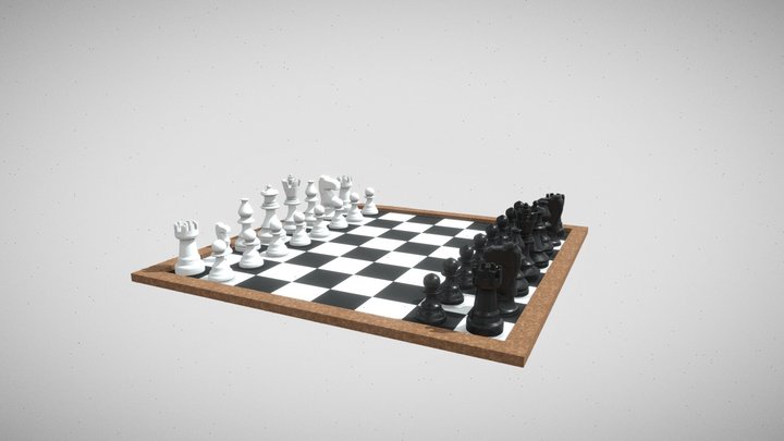 Chessboard 3D models - Sketchfab