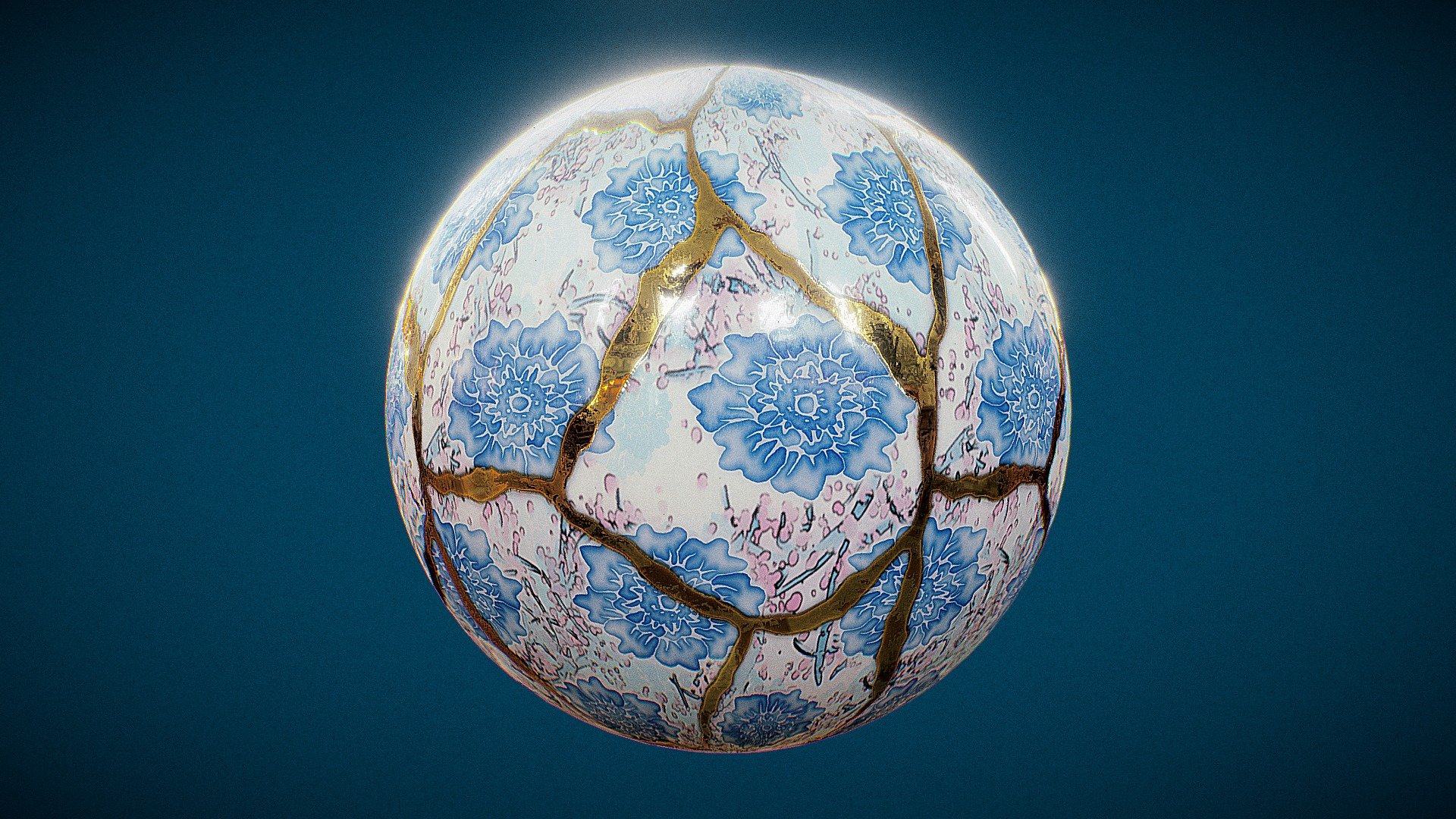 Kintsugi - Download Free 3D model by cmzw [8c83e82] - Sketchfab