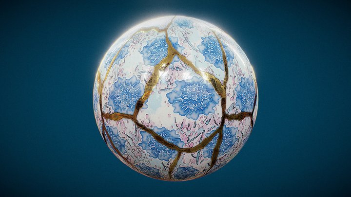 Kintsugi 3D models - Sketchfab