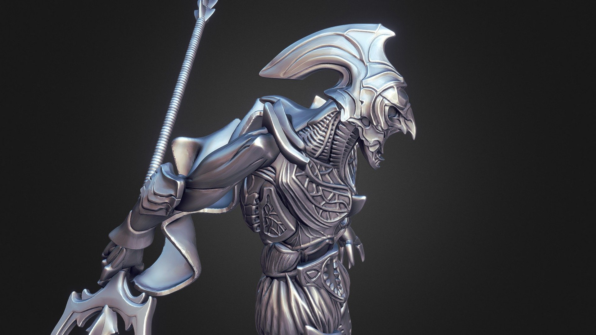 Cursed Guardian 3D Printing Miniature - 3D model by TheSurrealFactory ...