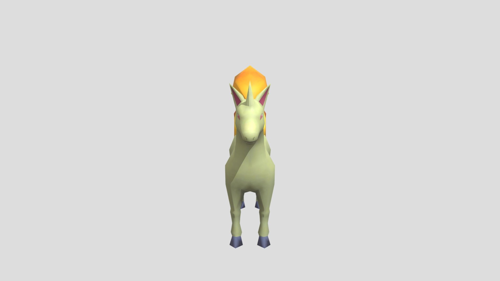 3DS - Pokemon Super Mystery Dungeon - 078 Rapida - 3D model by smackk ...