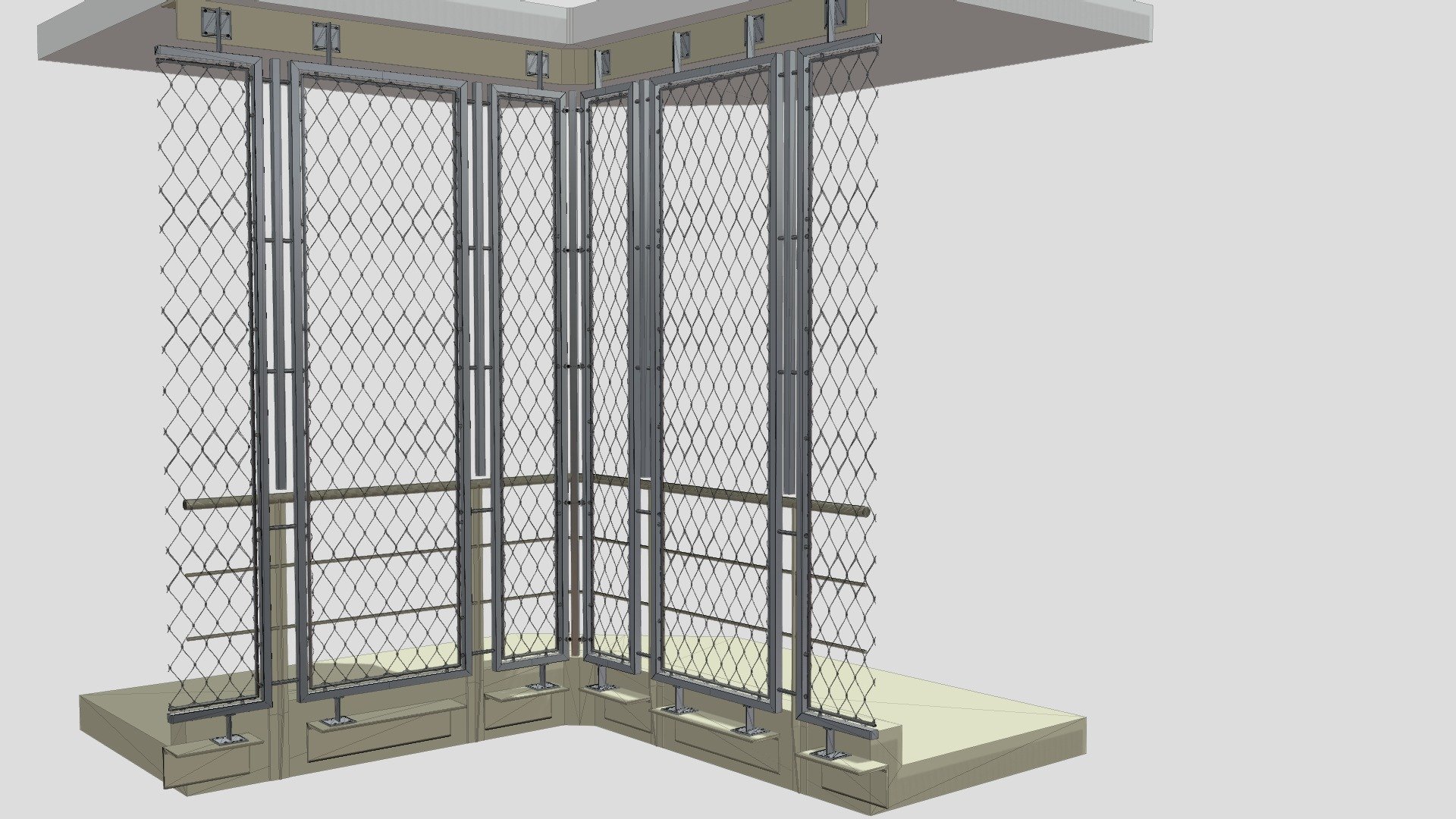 Prison - Corner Frame - Download Free 3D model by diegojuarez79 ...