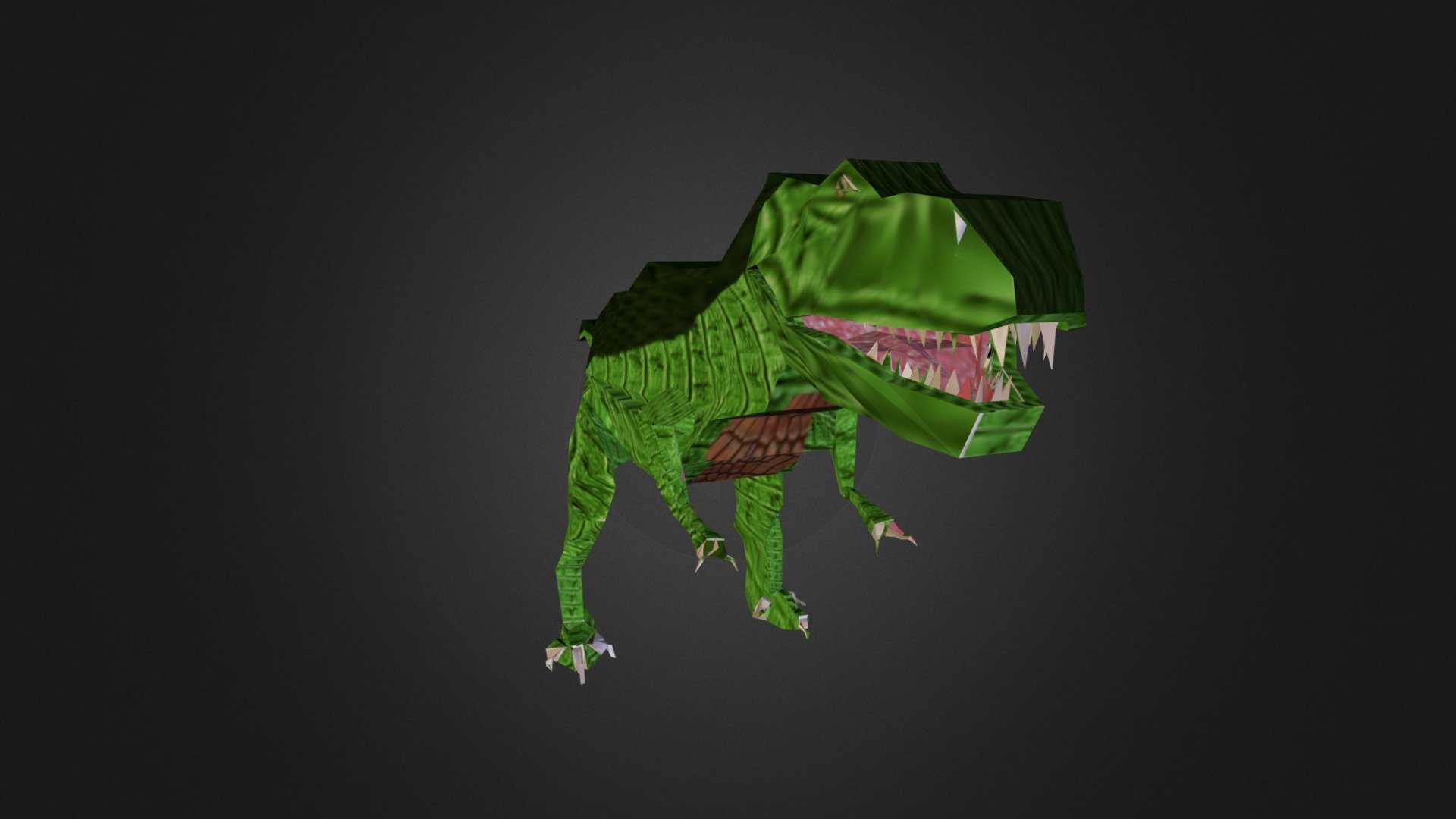 T-rex - Textured - 3D model by Paul Oraz (@paolo.orabona87) [8c87a35 ...