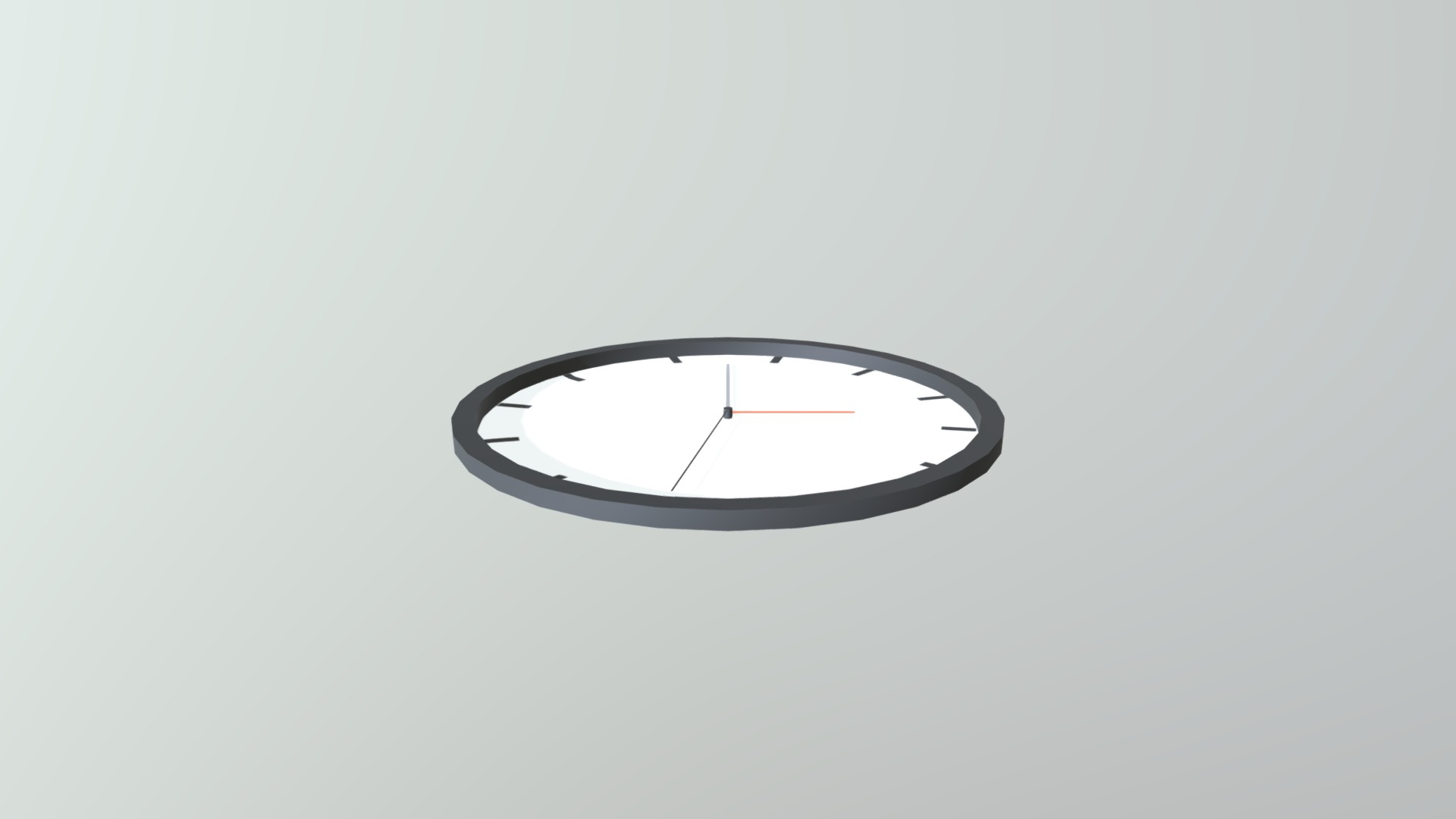Jam Dinding - 3D model by Sandy Phang (@edamameboy) [8c87a73] - Sketchfab