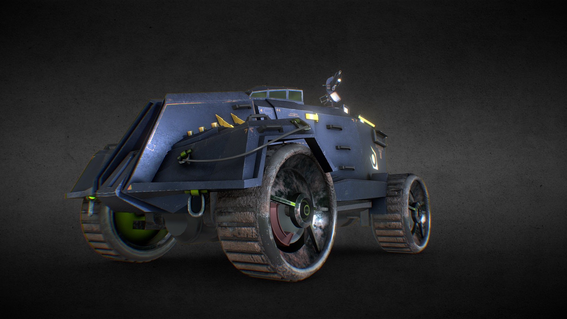 [ HALF-LIFE 2: APC ] - 3D model by [ MURAT ÇALIŞ ] (@valadrell ...