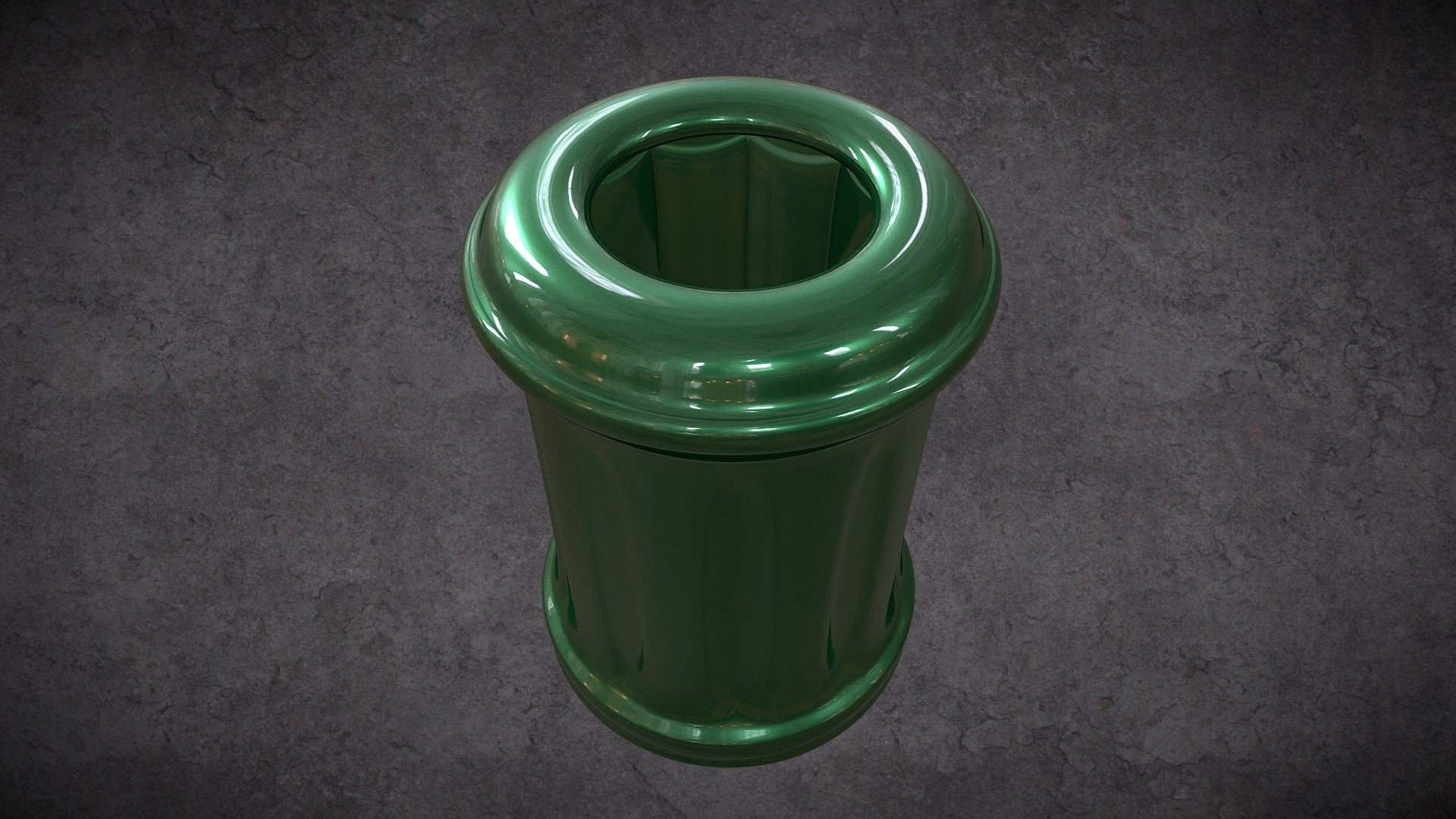 Furry Trash Bin - By Velivian Fesothe - 3D model by Velivian Fesothe ...