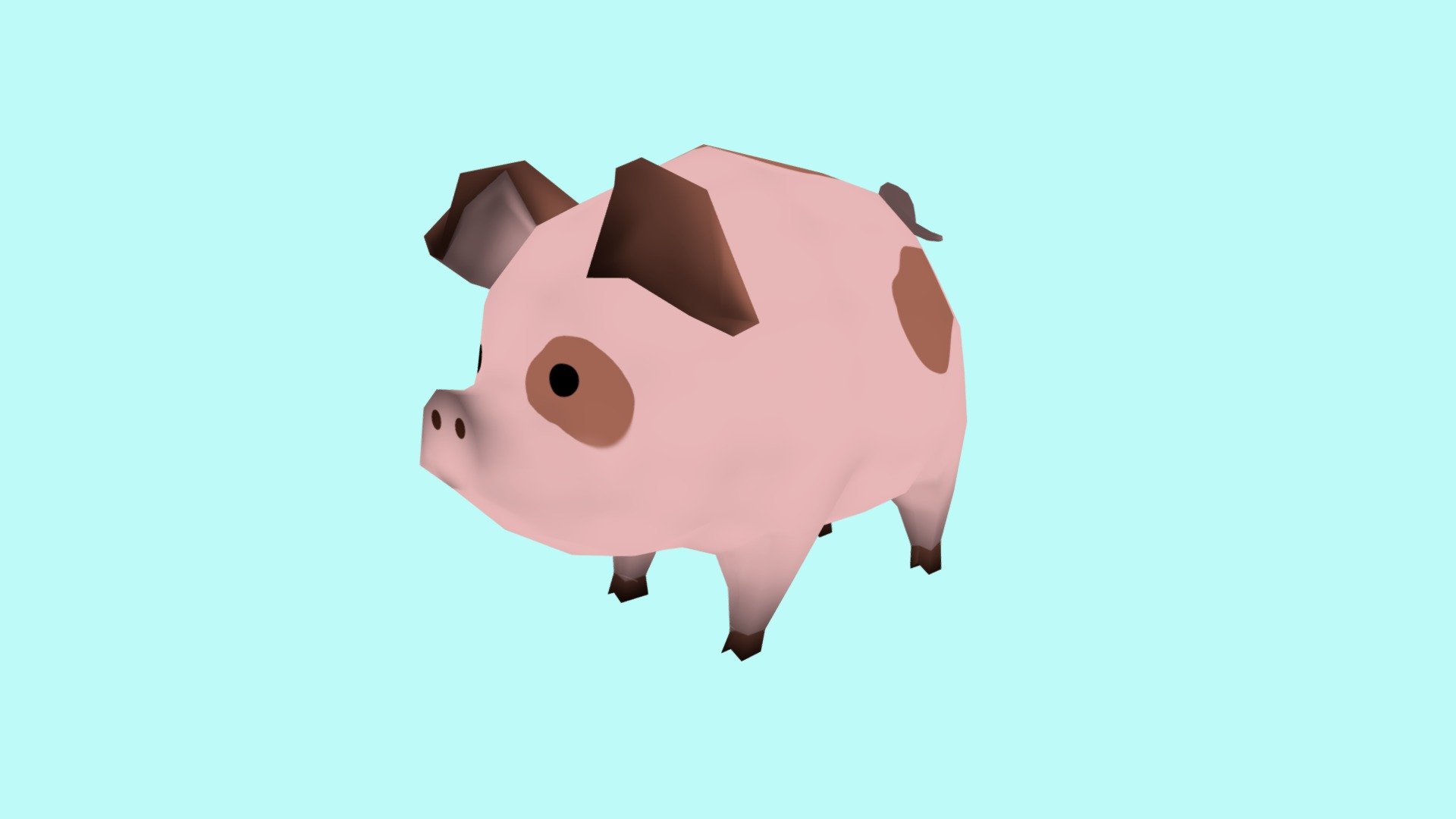 Pig - 3D model by natalka1906 [8c8b845] - Sketchfab