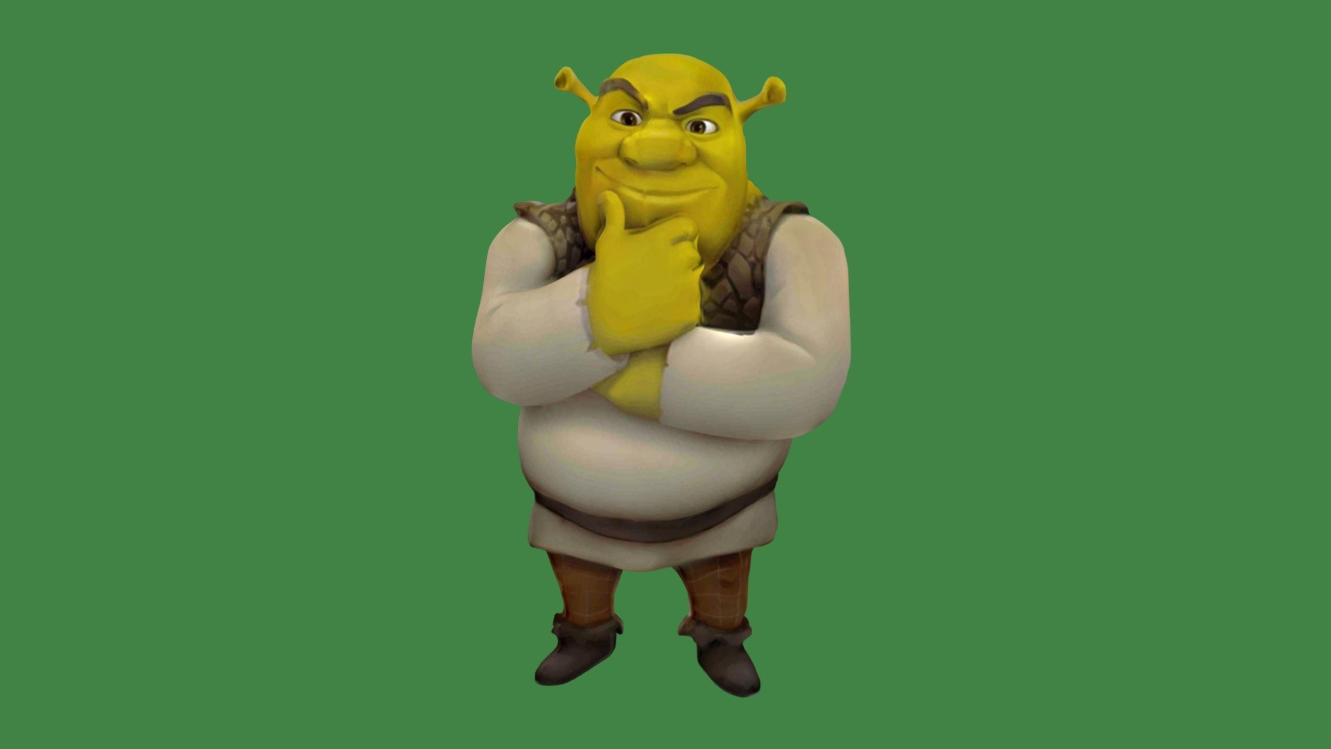 Shrek - Download Free 3D model by ᗰOᑎKEY ᗪ. ᒪᑌᖴᖴY (@KingOfThePirates ...
