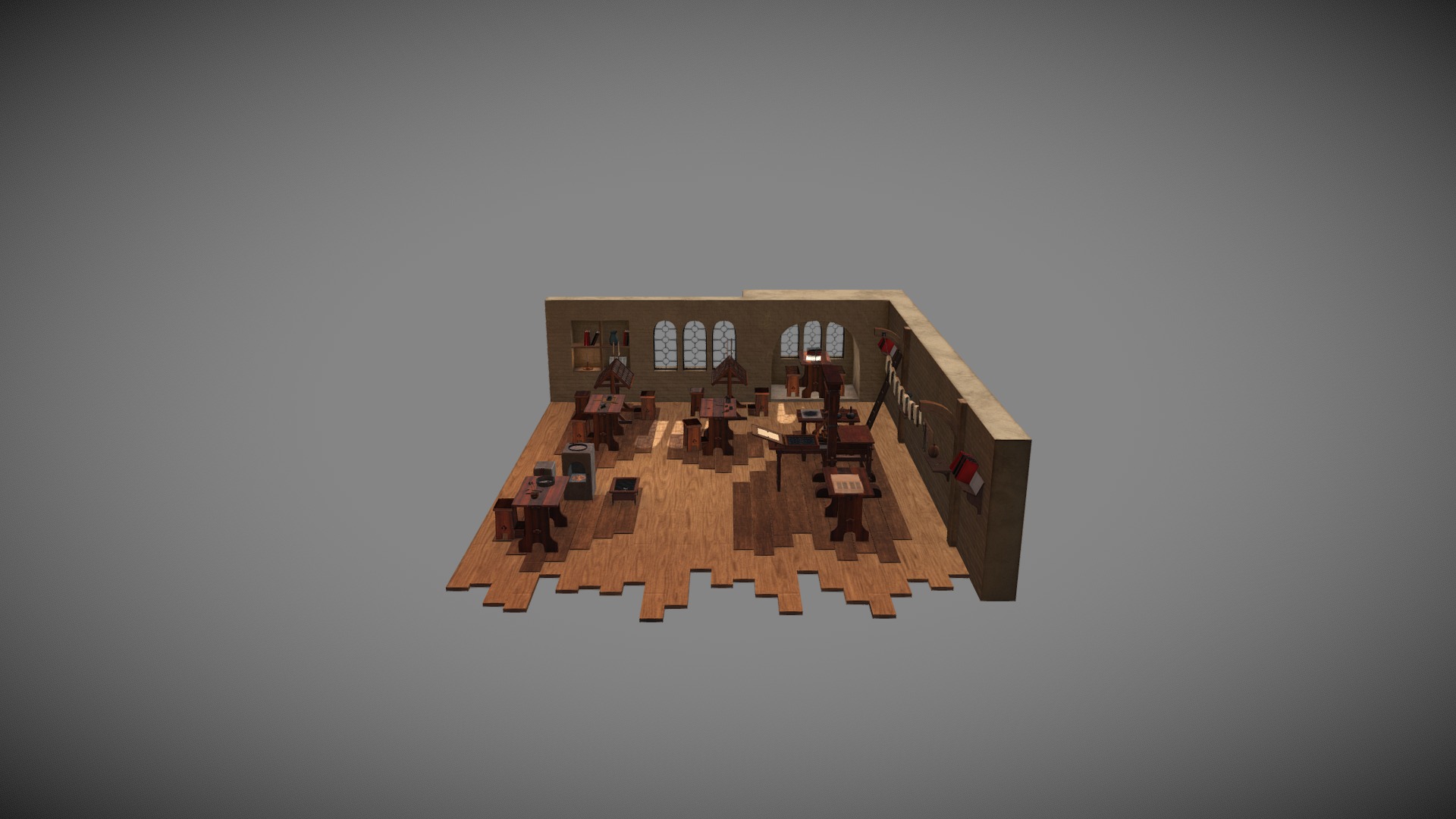 Gutenberg Workshop - 3D model by antoine.gohin [8c8d146] - Sketchfab