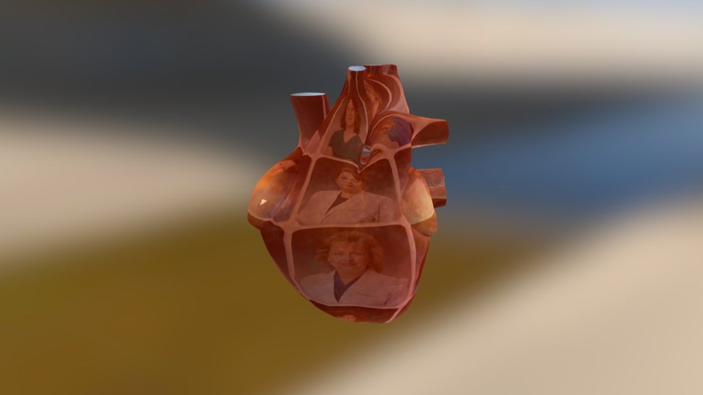 Heart w/Texture - 3D model by sindrele [8c8d70d] - Sketchfab
