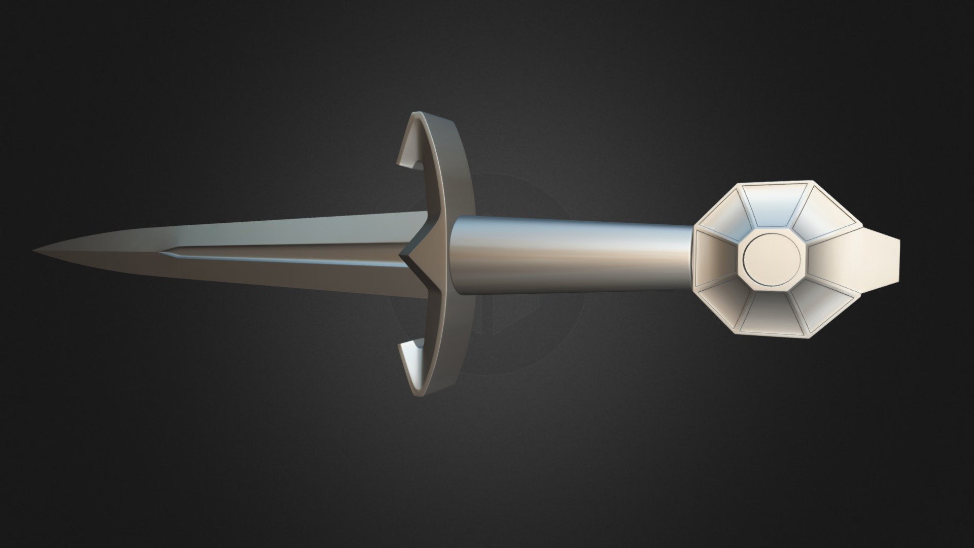 black knight dagger - Download Free 3D model by Abdallah (@Abdallah_7 ...