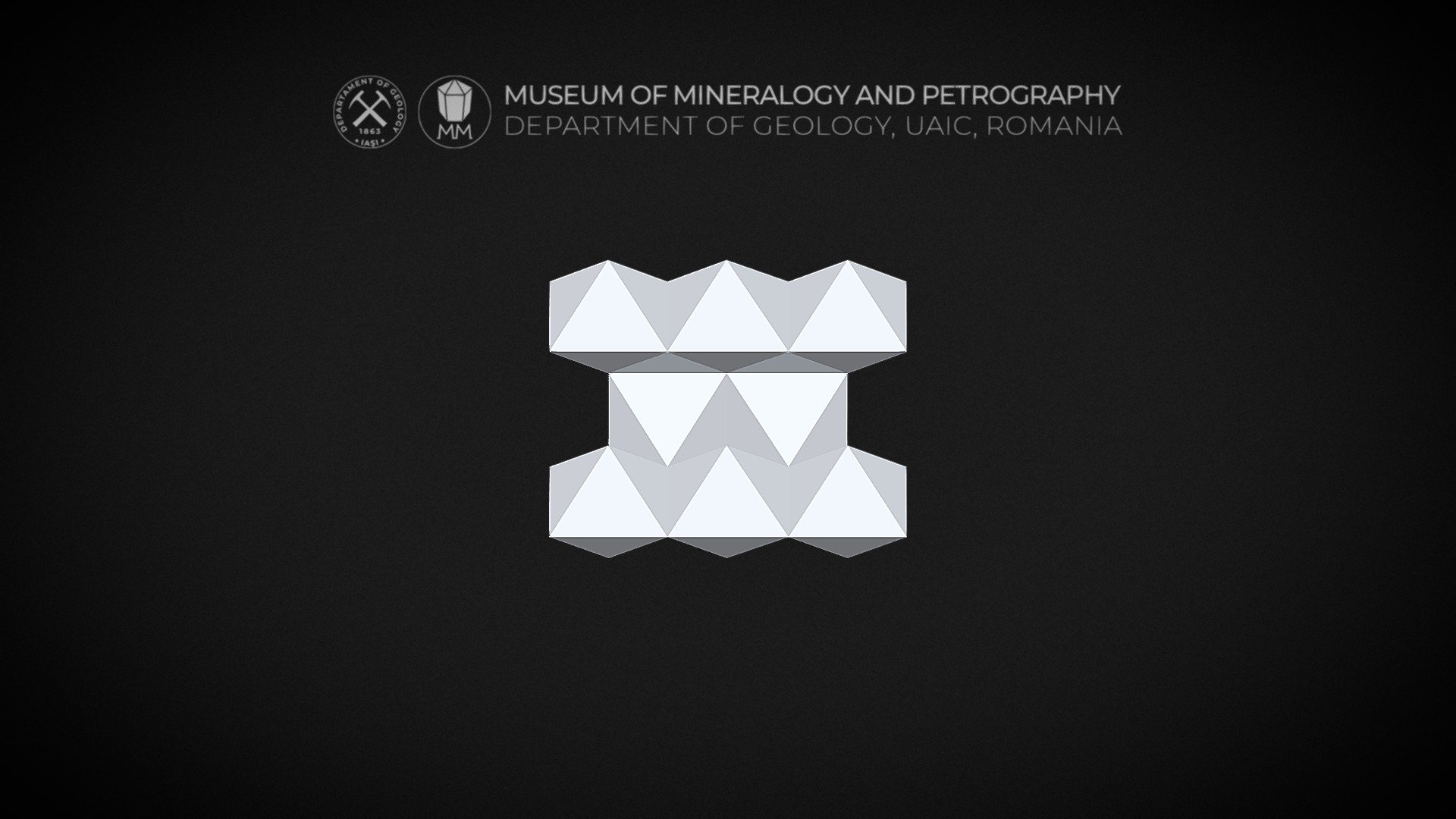 Crystal structure of Rutile - 3D model by Museum of Mineralogy and ...
