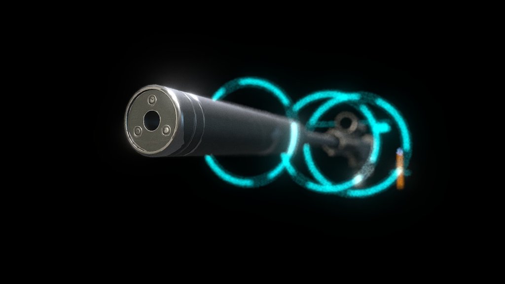 HTI Sniper Rifle - 3D model by Vikash Rathee (@bunnyrathee) [8c94b66 ...