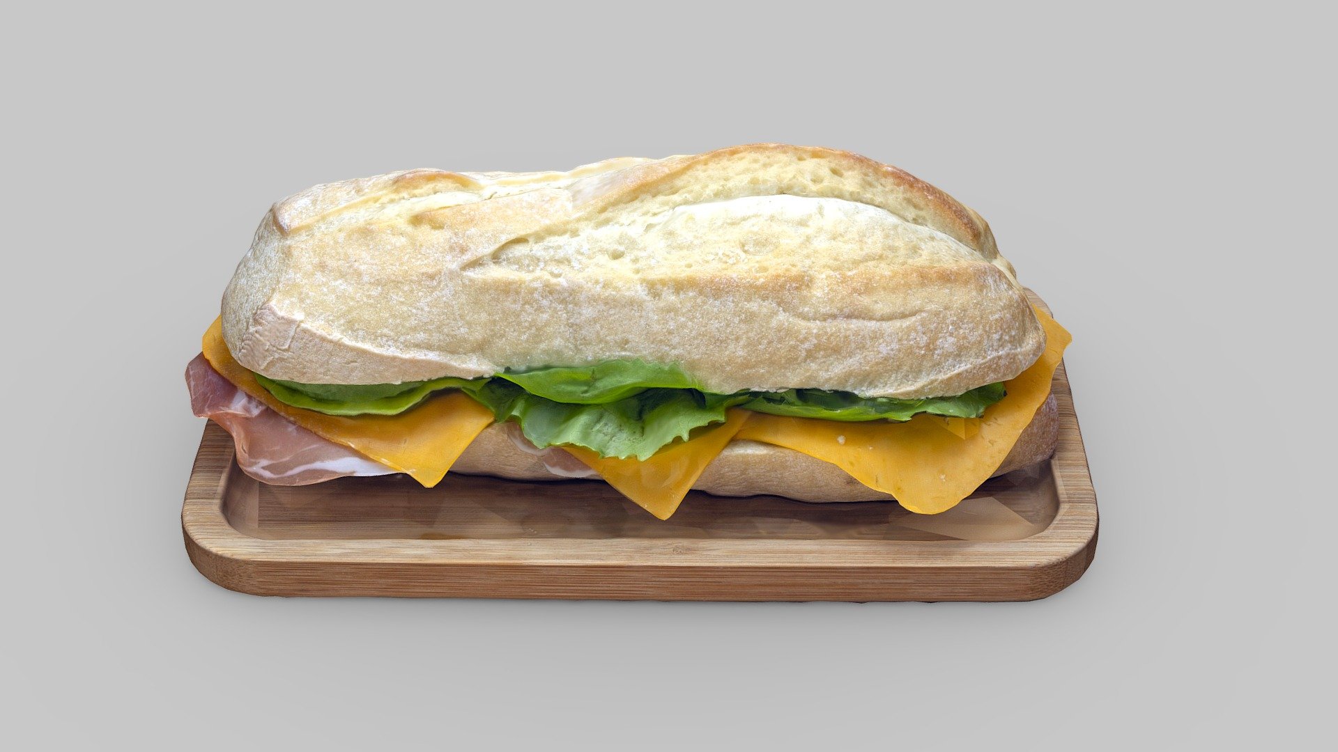 Sandwich scan - AR/VR Ready - Buy Royalty Free 3D model by SpitFire ...