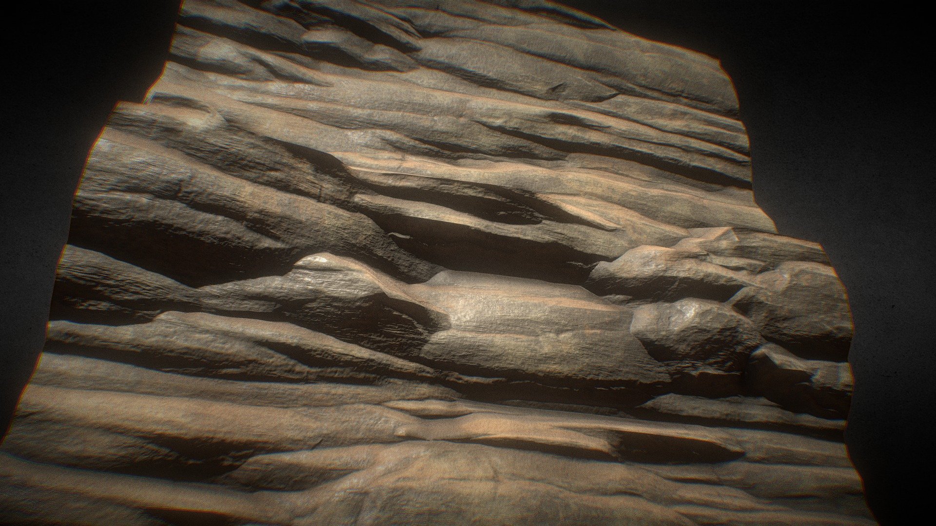 Cliff - 3D model by songun [8c96ab7] - Sketchfab
