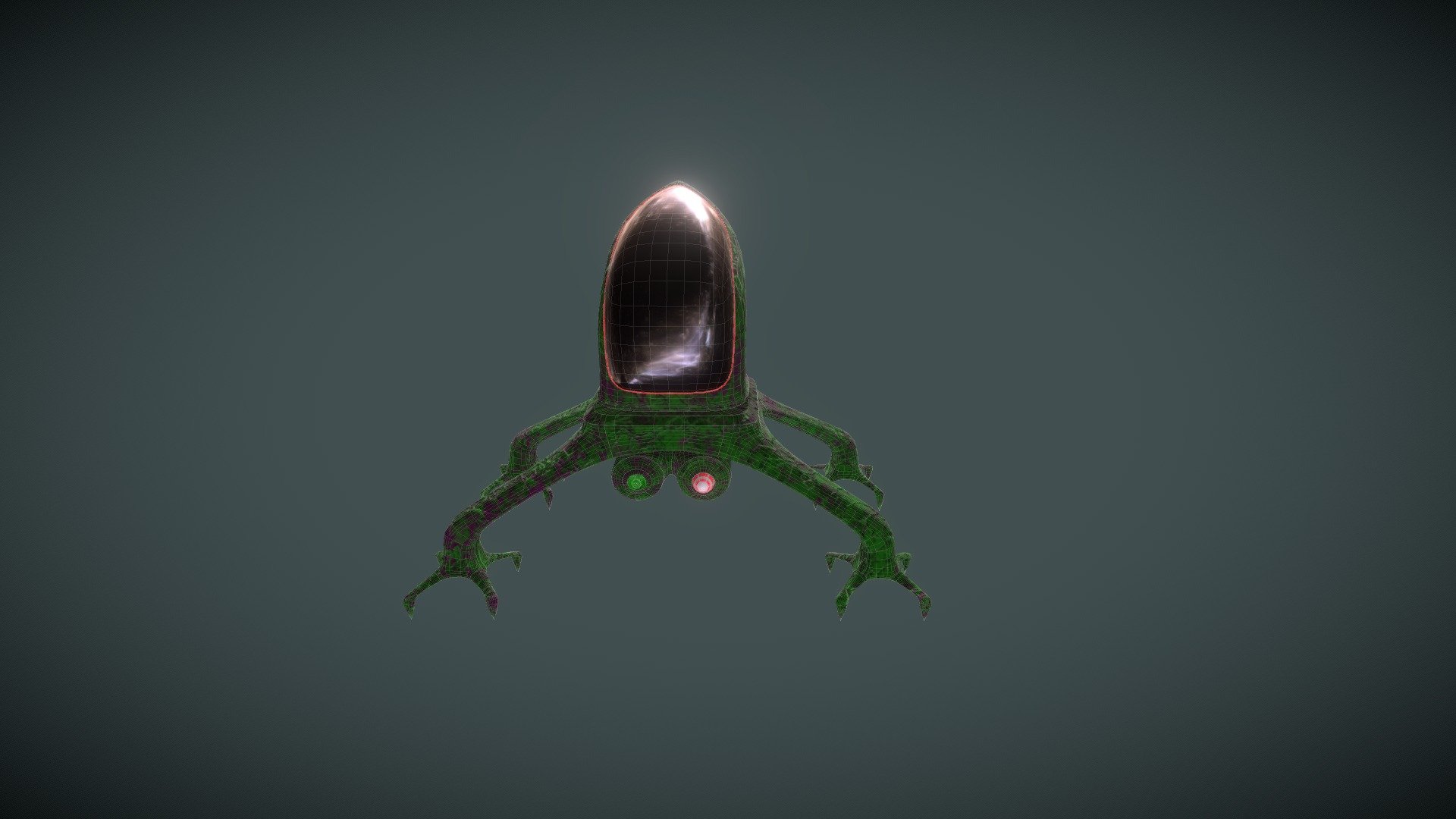 alien robot - Download Free 3D model by afzaeian [8c96cd6] - Sketchfab