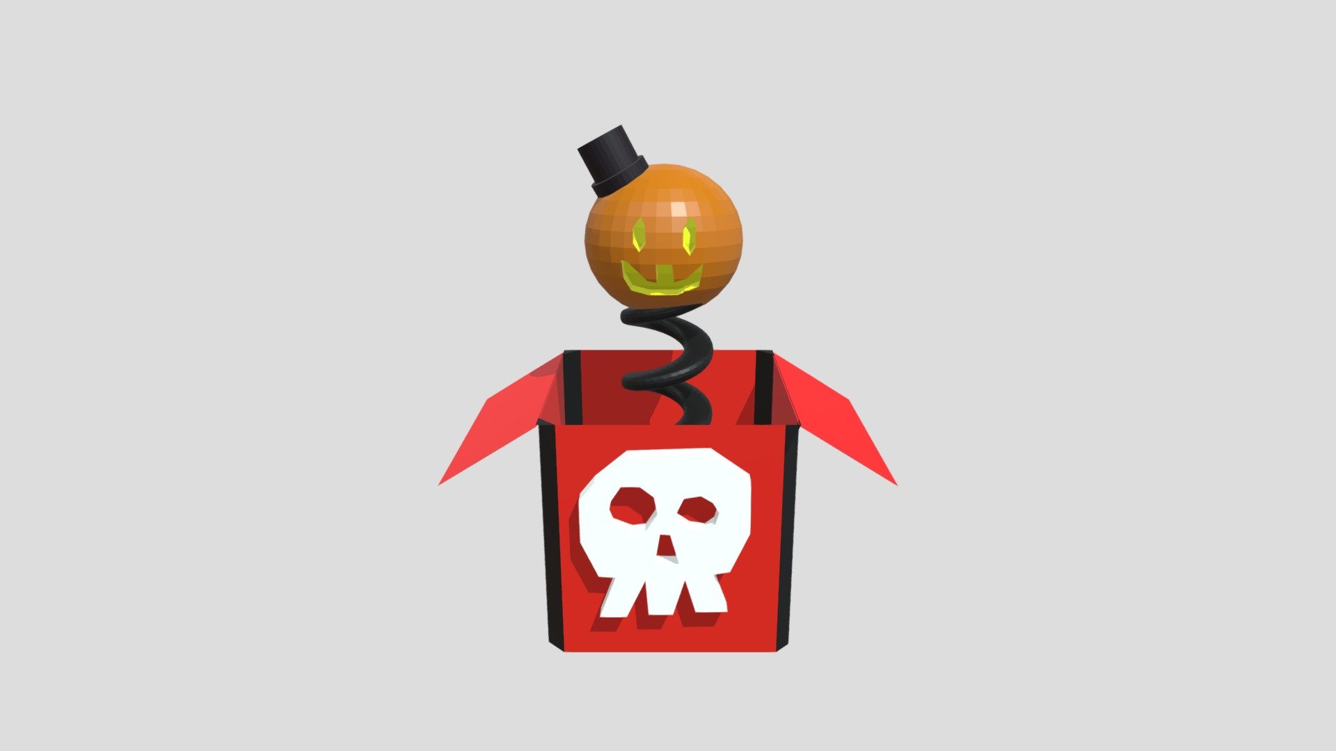 Jack In The Box - Download Free 3D model by evan.cg [8c96dd8] - Sketchfab