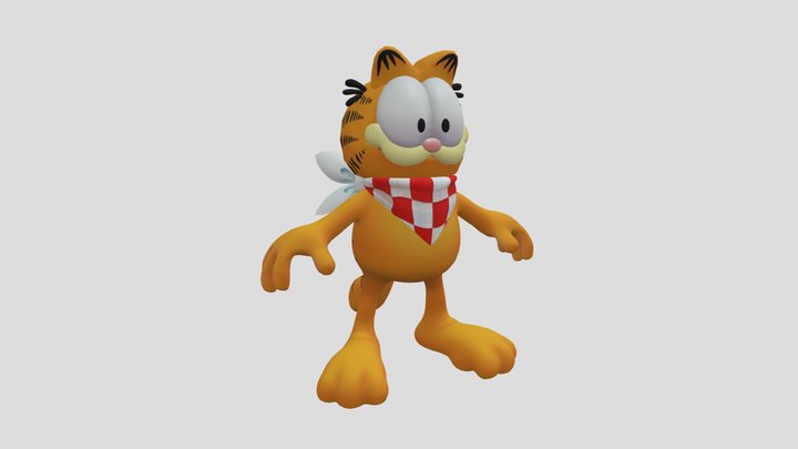 Garfield 3D models - Sketchfab