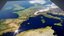 Europe with 4K Heightmap - Download Free 3D model by kongle ...