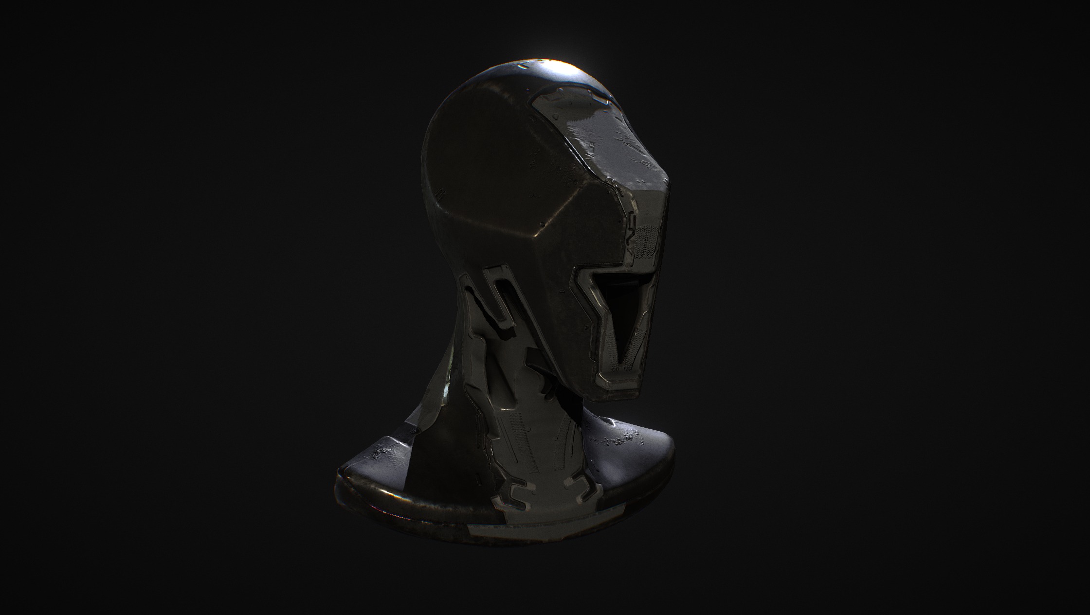 Robot bust - 3D model by robotpencil [8c9a7be] - Sketchfab