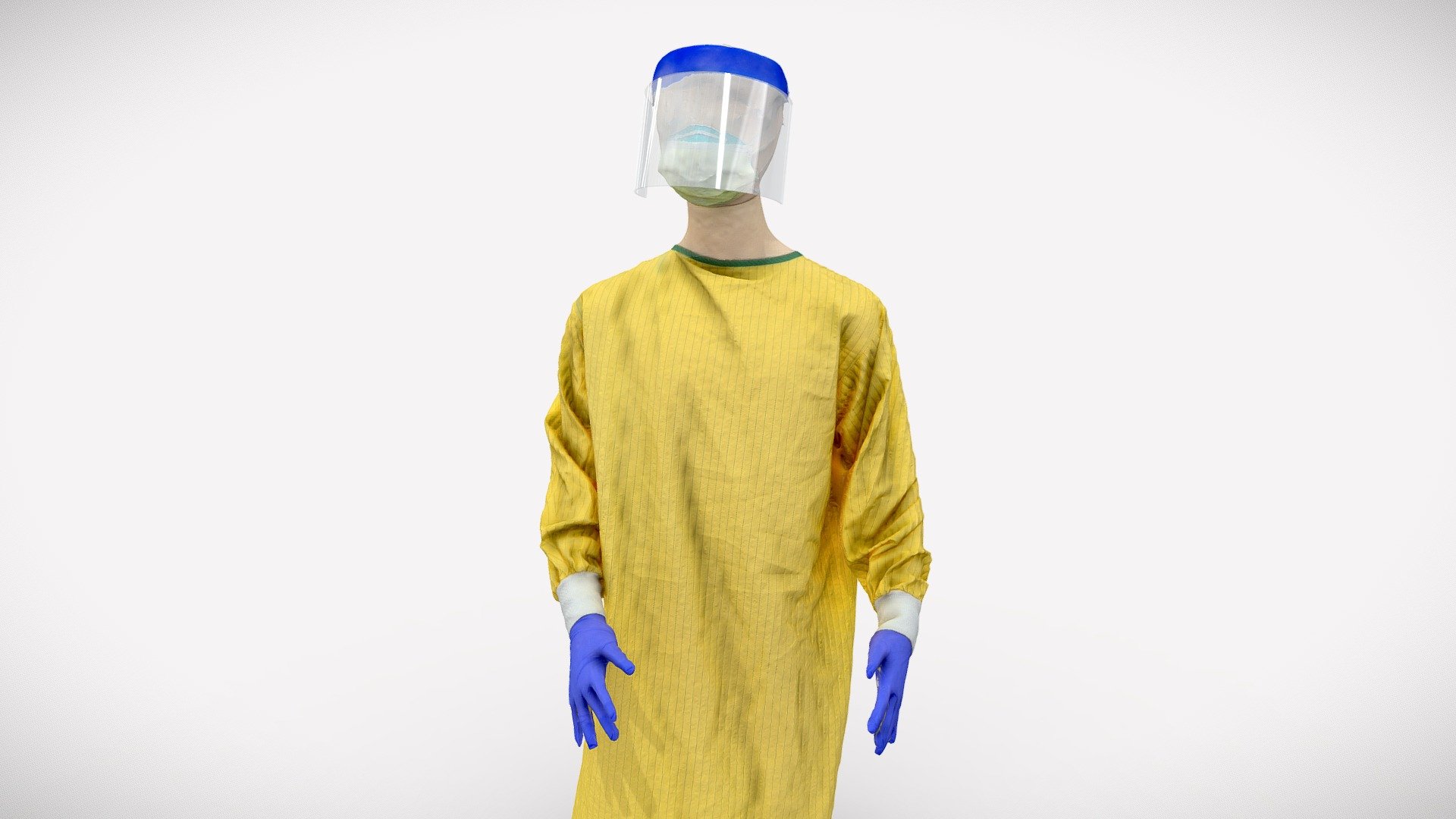 COVID-19 PPE - Download Free 3D model by Advanced Visualization Lab ...