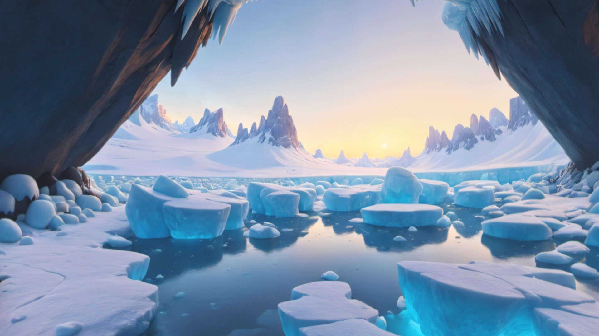HDRI Ice Age Panorama J - Buy Royalty Free 3D model by Ionut81 [8c9bb66 ...