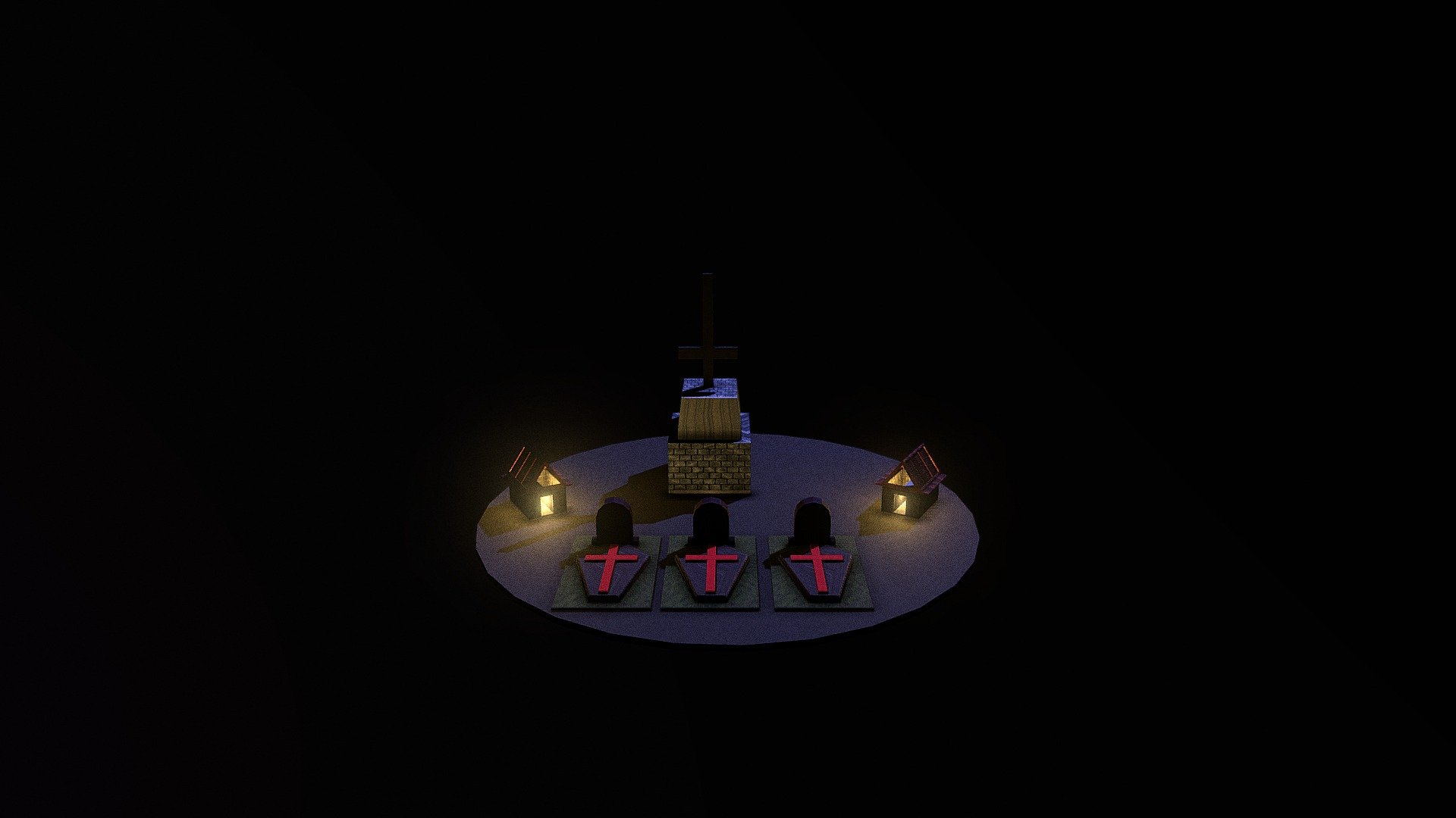 Graveyard 2 - 3D model by Houwen Lie (@houwenliee) [8c9cd60] - Sketchfab