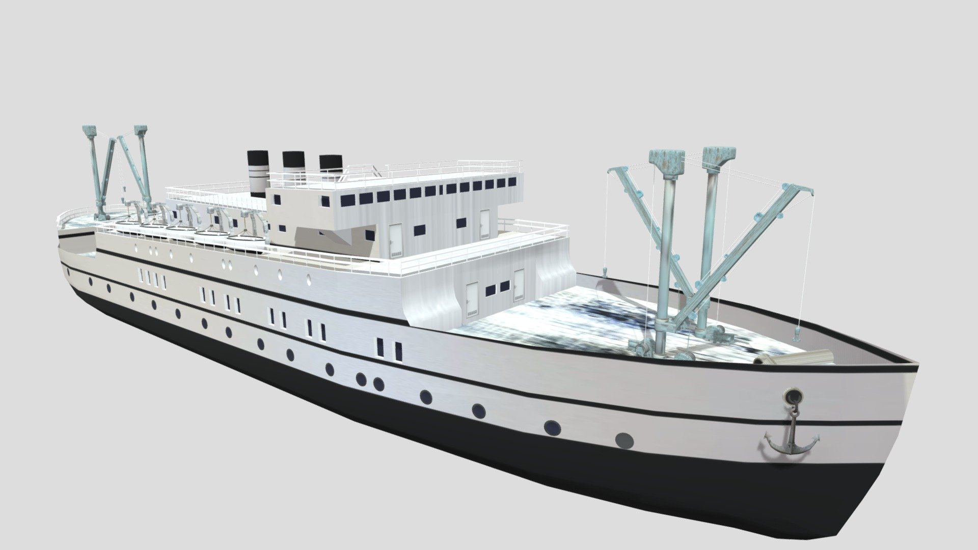 Ship DDD - Download Free 3D model by gogiart (@agt14032013) [8c9d2b1] - Sketchfab