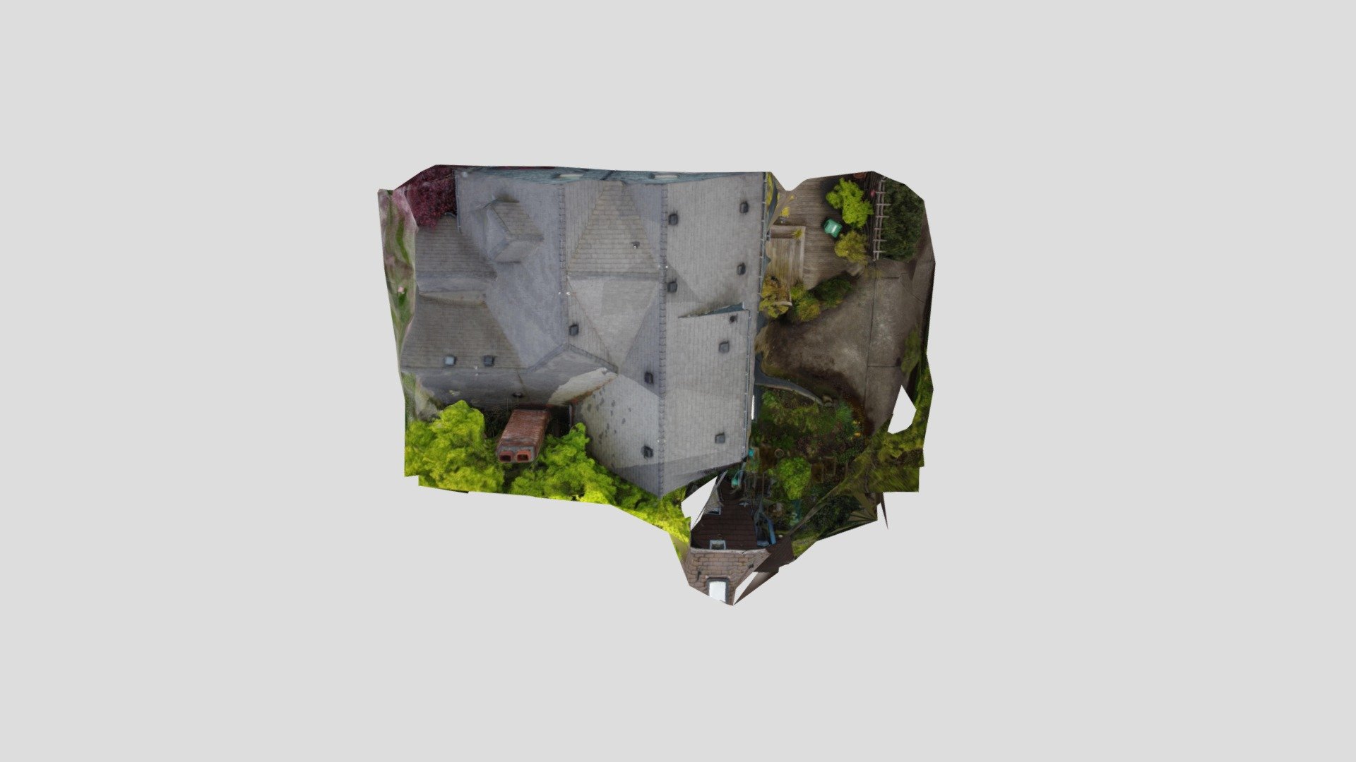 Ted & Diane's Roof - 3D model by Stephen Litke (@slitke) [8c9d902 ...