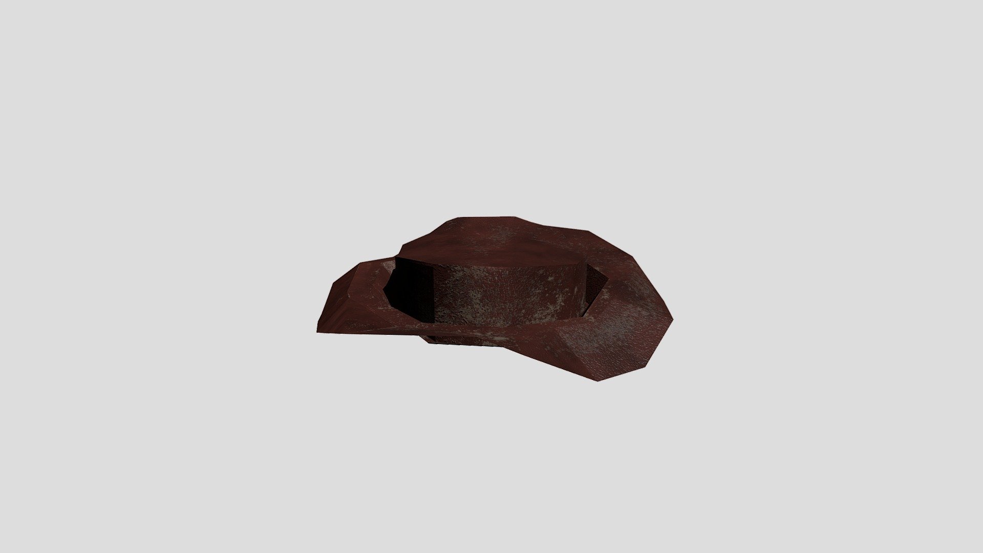 Cowboy Hat low poly western - 3D model by samnorwoodgo [8c9fd48 ...