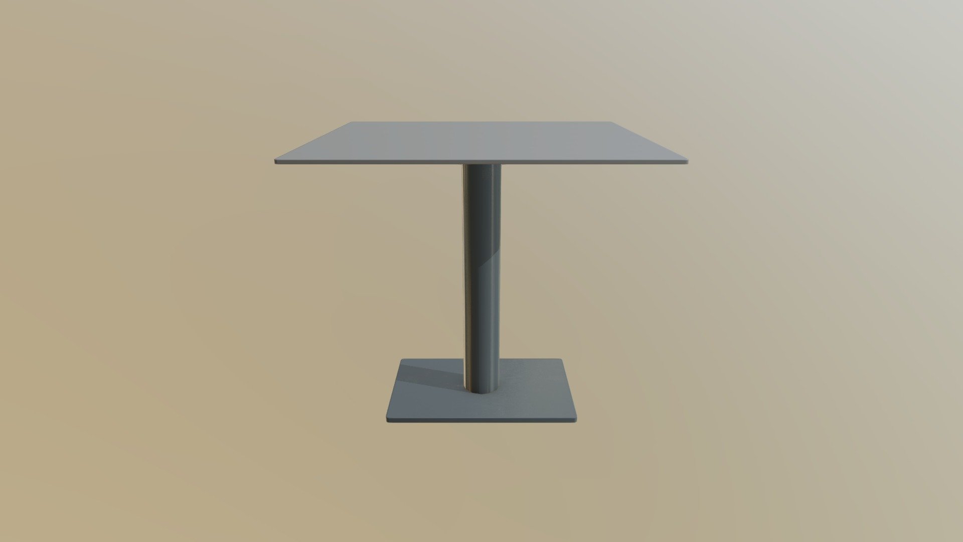 Cafeteria Table - 3D model by christian.prison [8ca0113] - Sketchfab