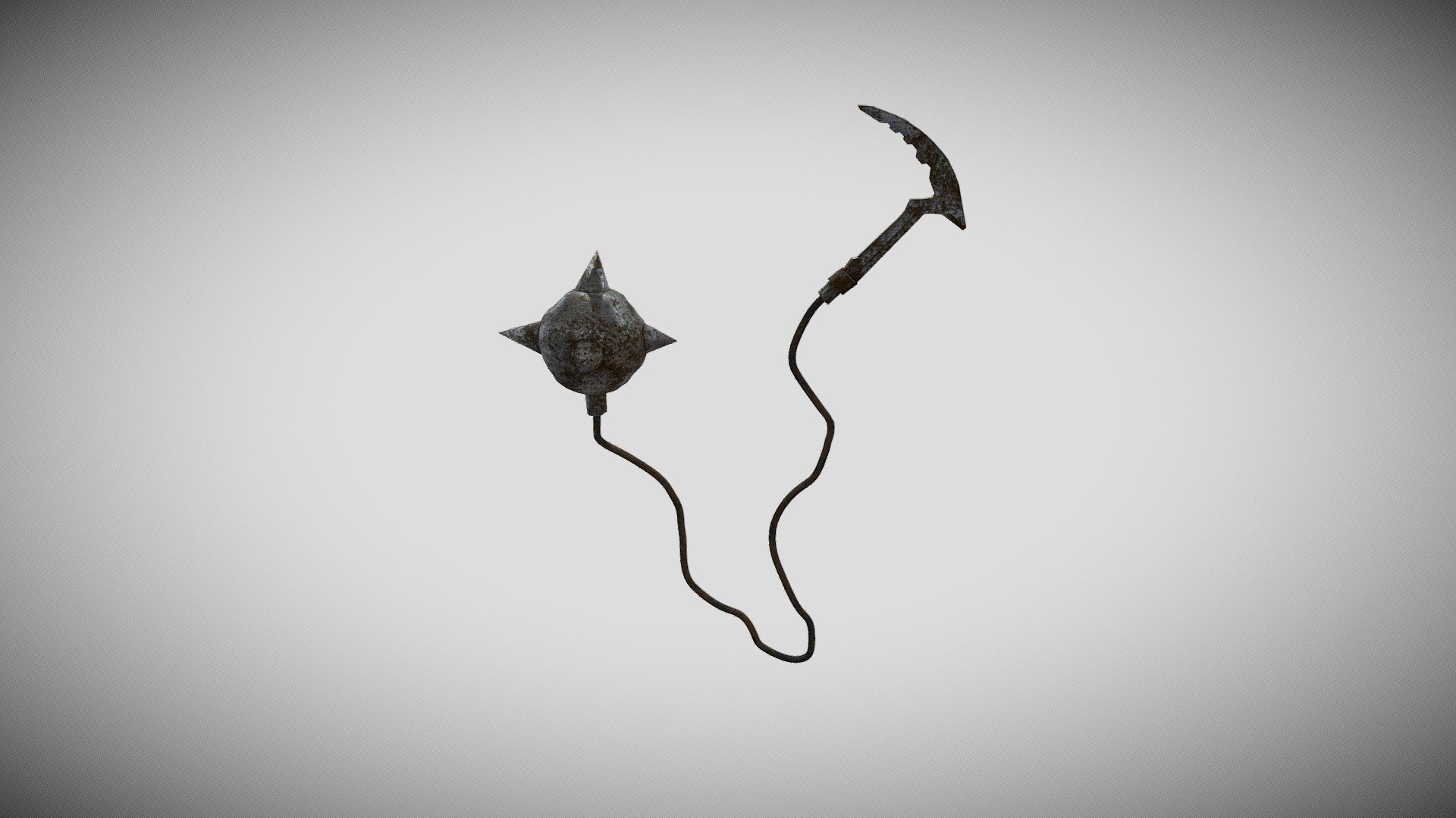 Double Hand Weapon - 3D model by yayanhb [8ca07bd] - Sketchfab