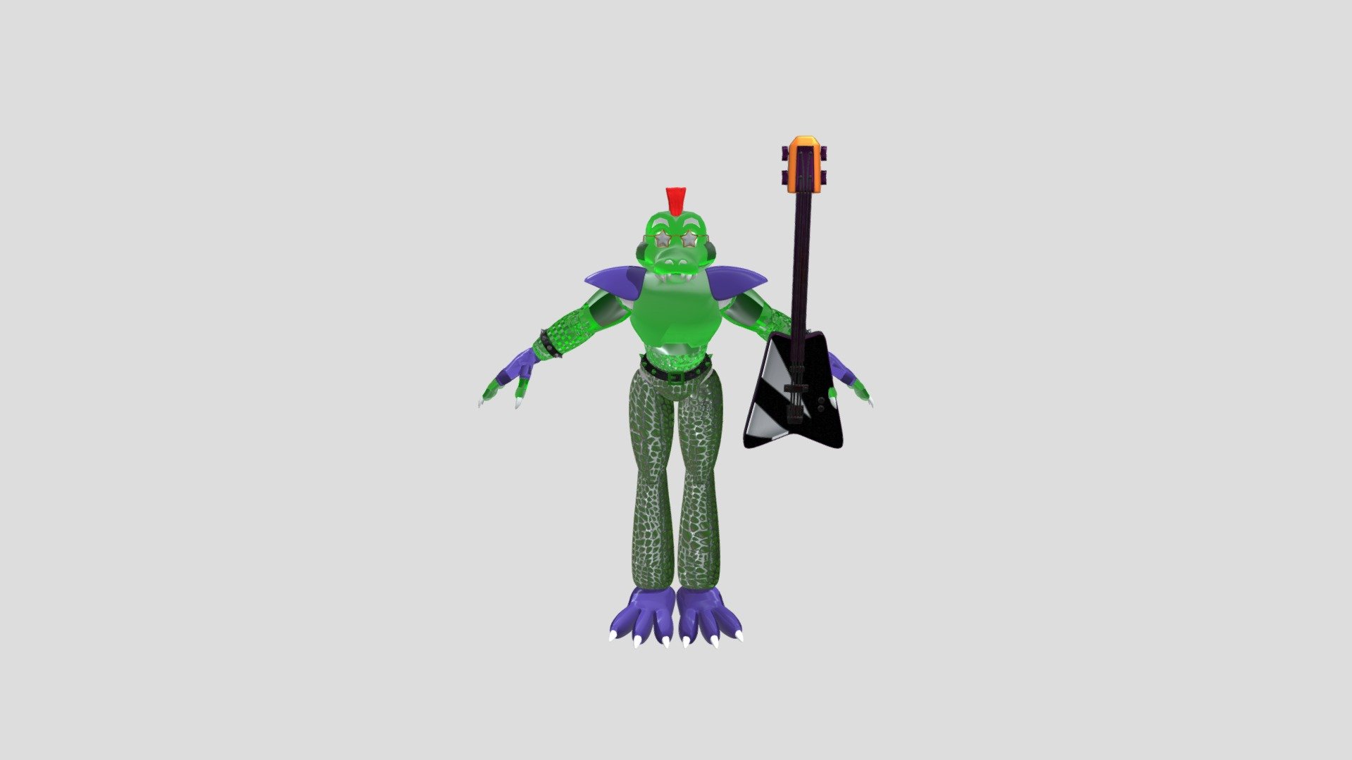 Montgomery Gator - Download Free 3D model by Eire [8ca2178] - Sketchfab