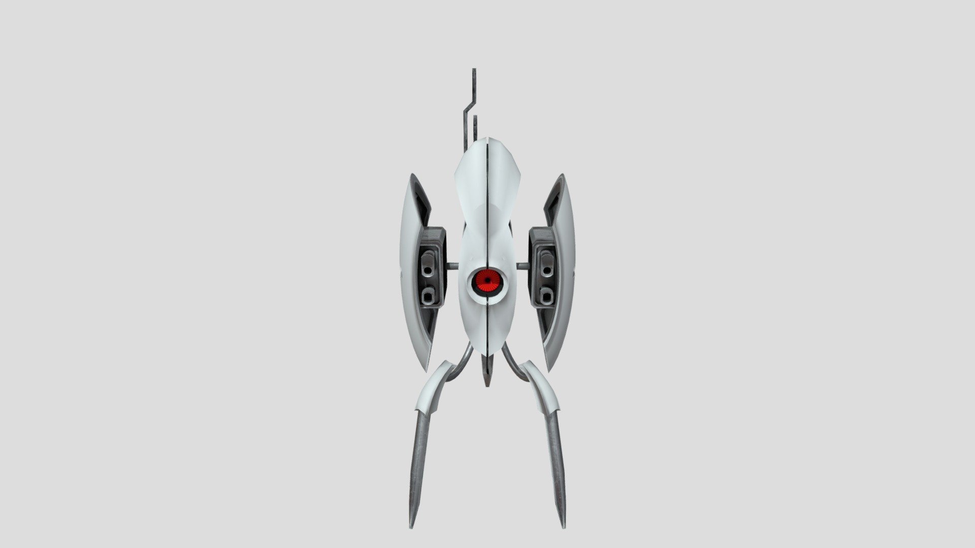 Portal2 Turret - 3D model by Warre Engels (@WarreEngels) [8ca295f ...