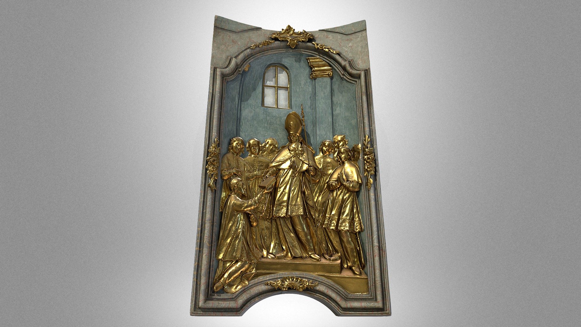 St. Augustine - Download Free 3D model by Virtual Museums of Małopolska ...