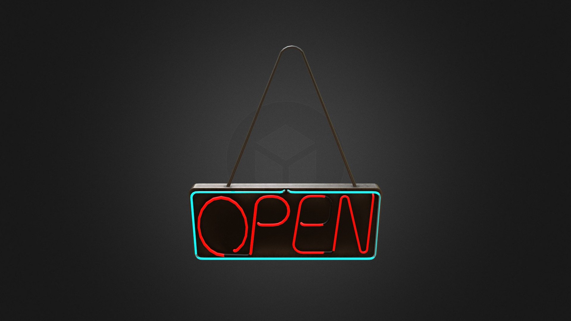 Diner_Sign - 3D model by wade626 [8ca4245] - Sketchfab