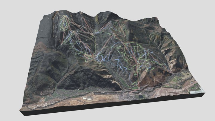 Ski-resort 3D models - Sketchfab