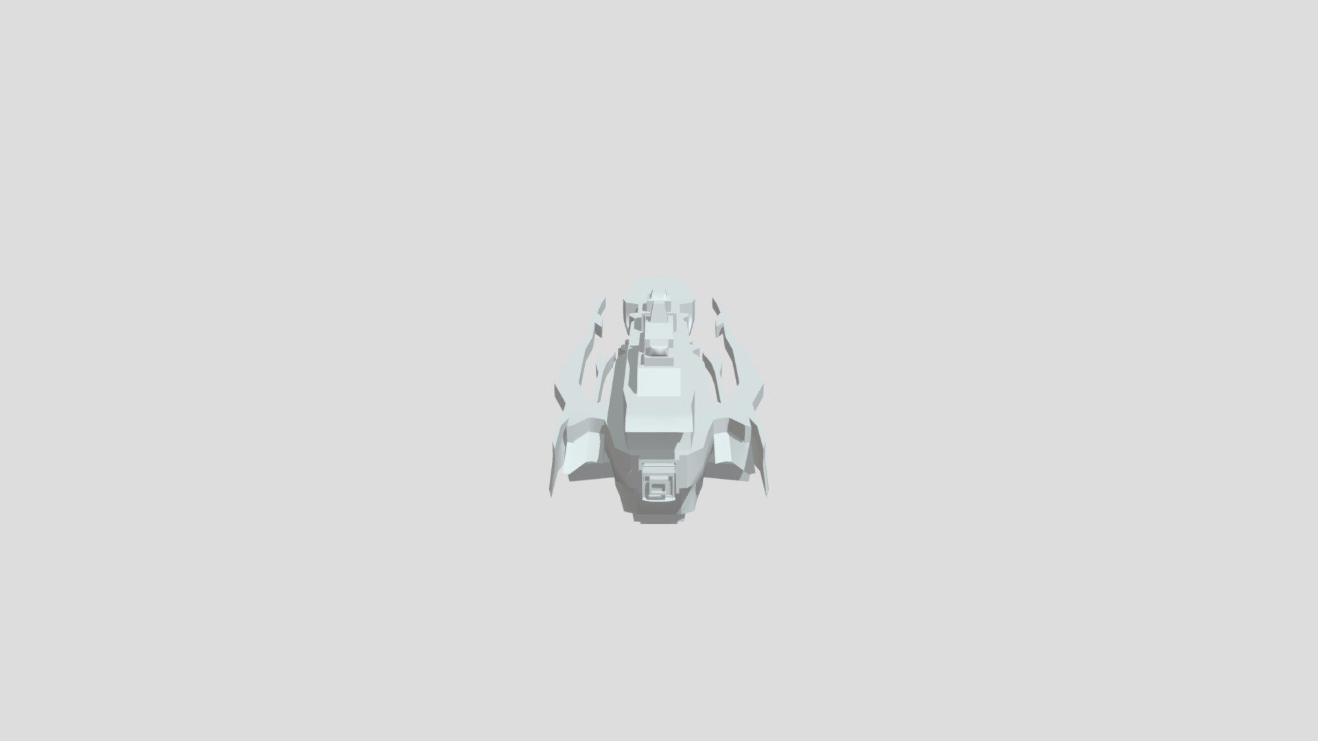 Capital Ship #4 - 3D model by WHITENUKE [8ca6600] - Sketchfab