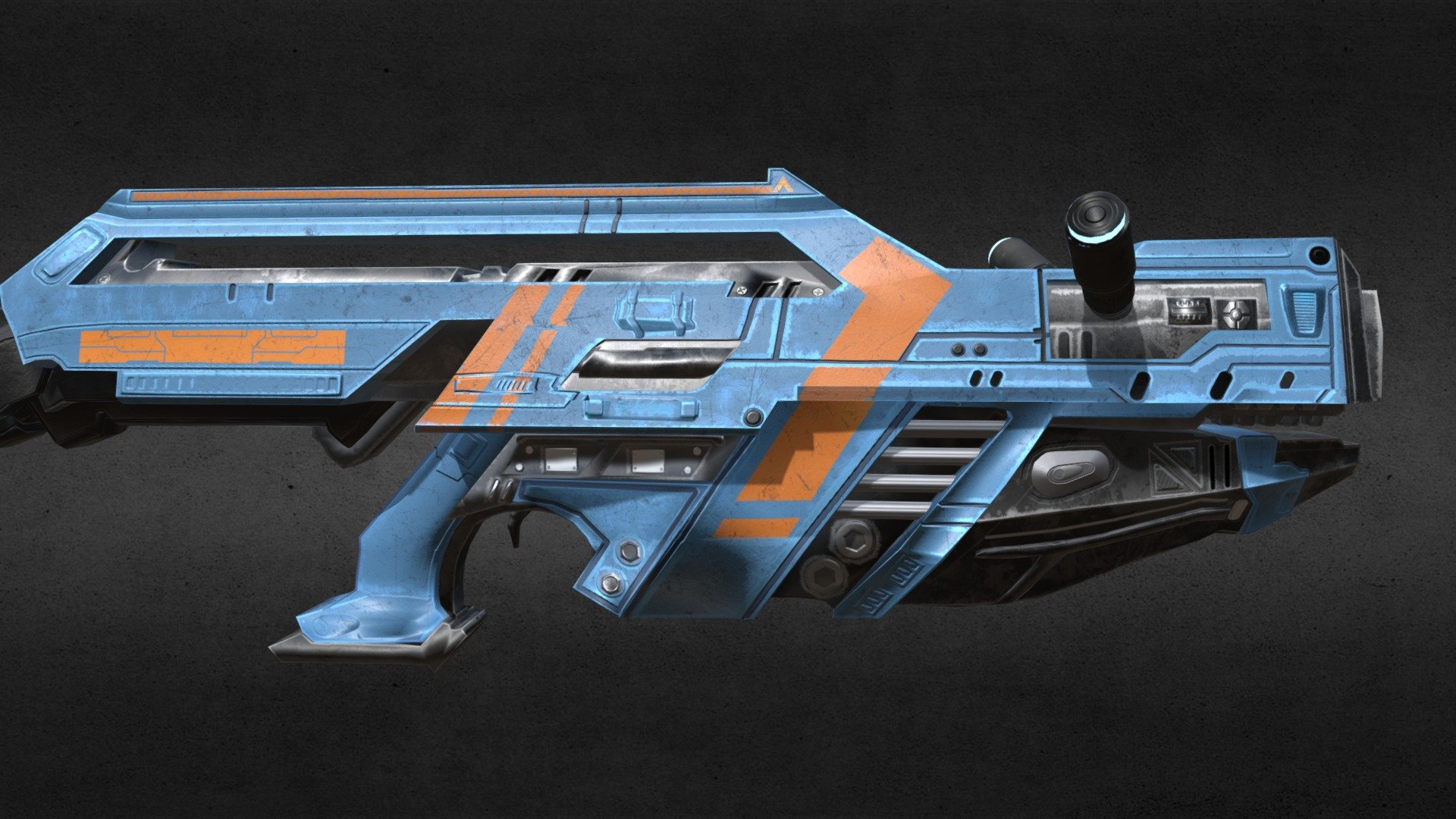 Purger Sci-Fi Rifle - Buy Royalty Free 3D model by Nudelkopf [8ca66c8 ...