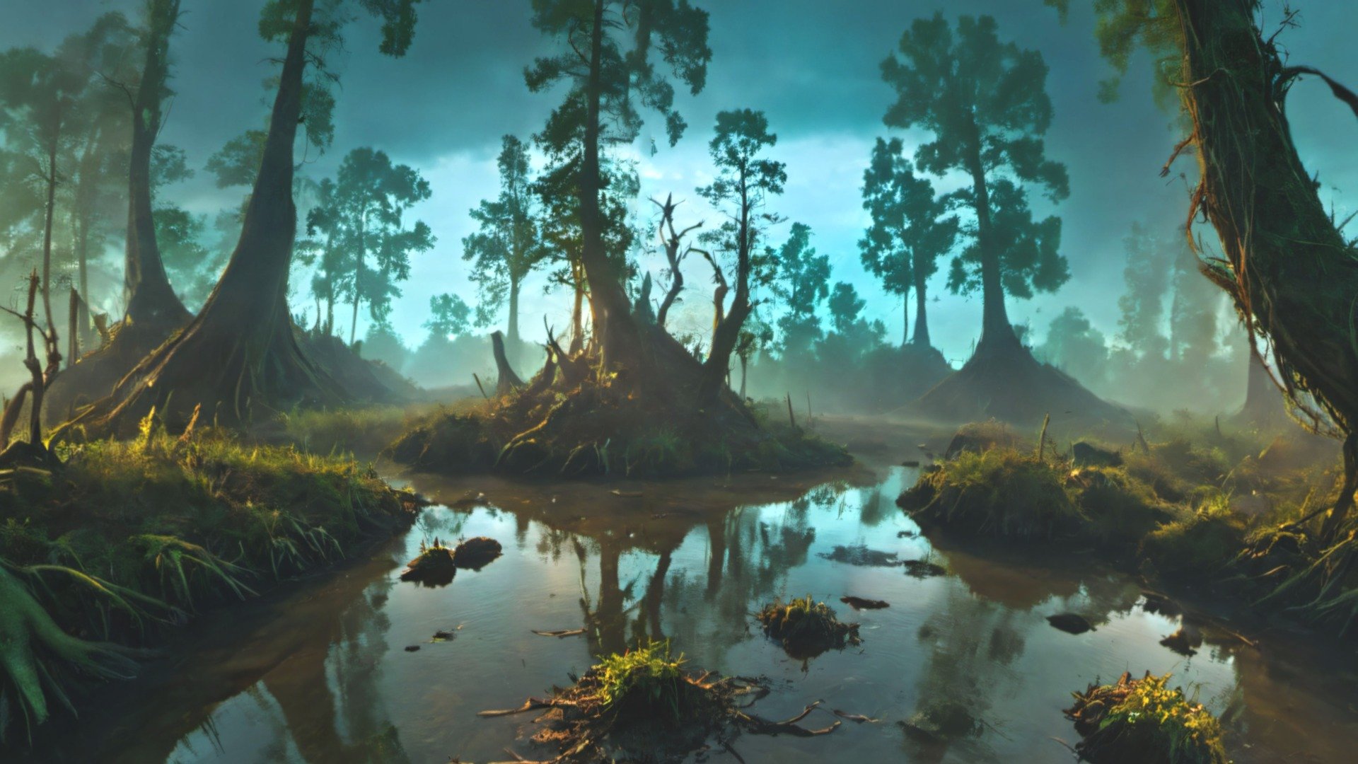 HDRI Wetlands and Swamps Panoramas Megapack 1 - Buy Royalty Free 3D ...