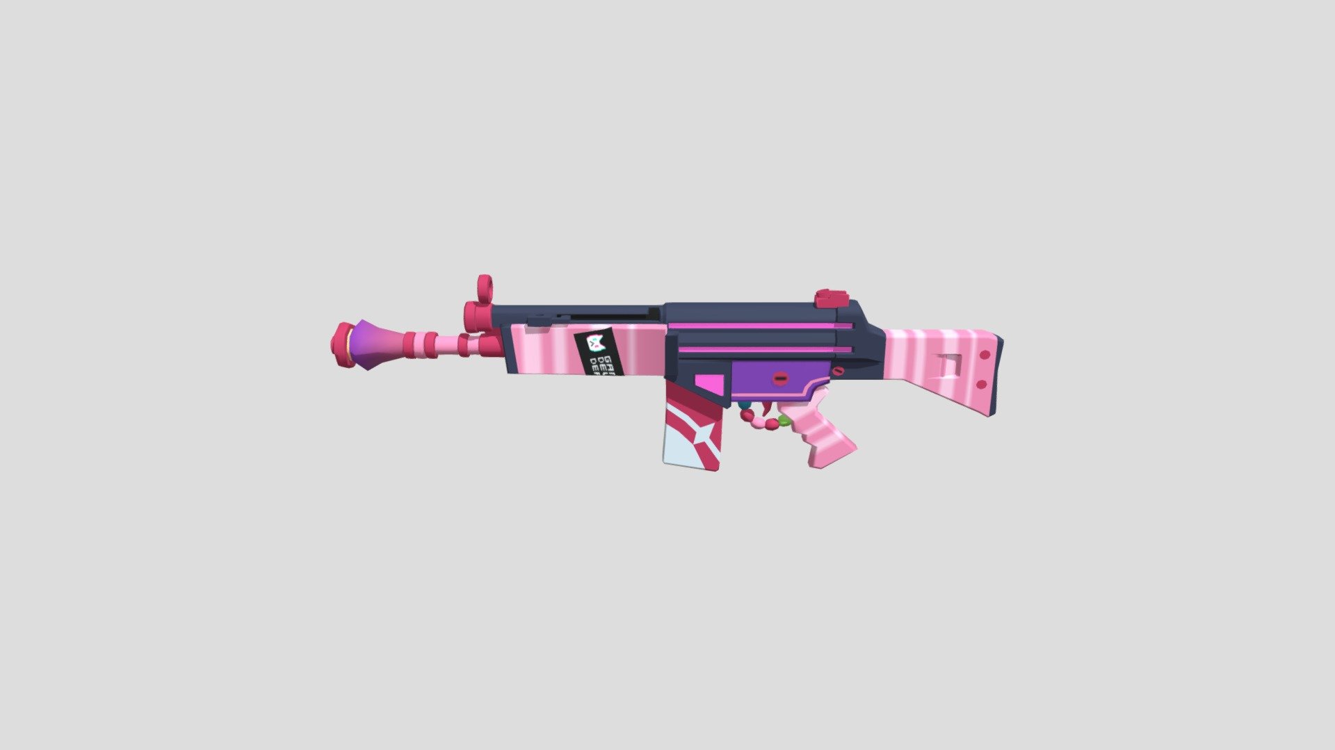 [Blue Archive Weapon] - Saiba Momoi - Download Free 3D model by yochan ...