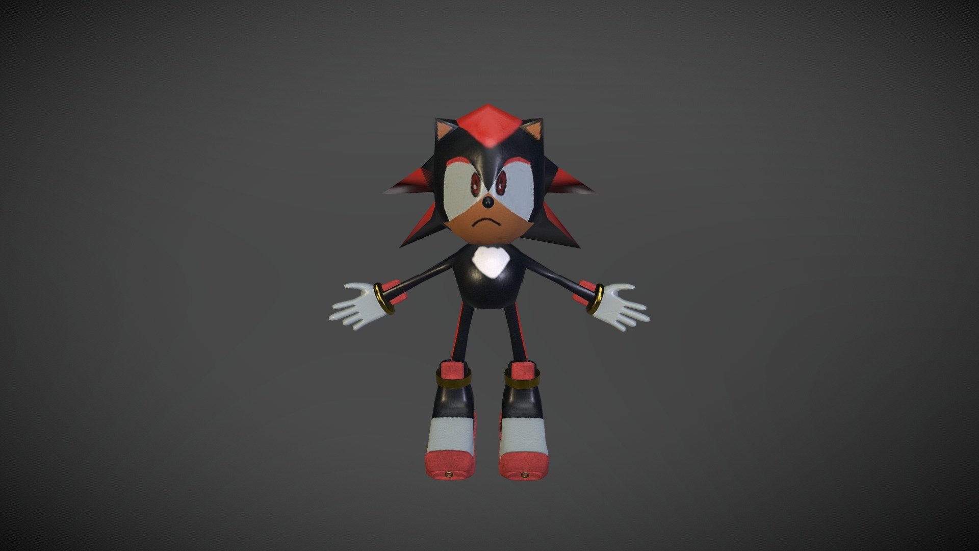 Shadow the Hedgehog 3D Model - 3D model by Ojk114 [8ca9a9c] - Sketchfab