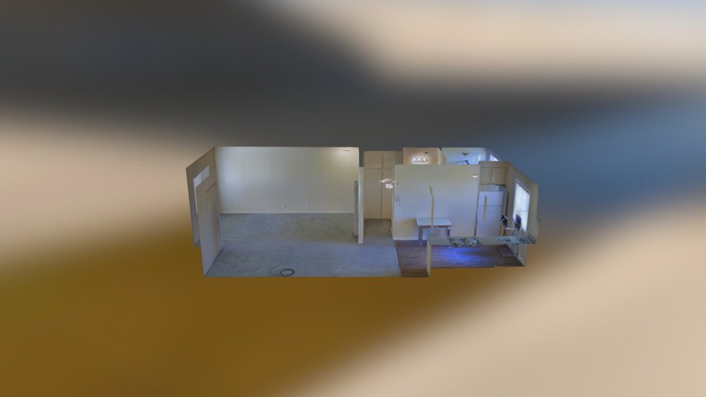 Studio Apt Scan - 3D model by artbykeith [8caab29] - Sketchfab