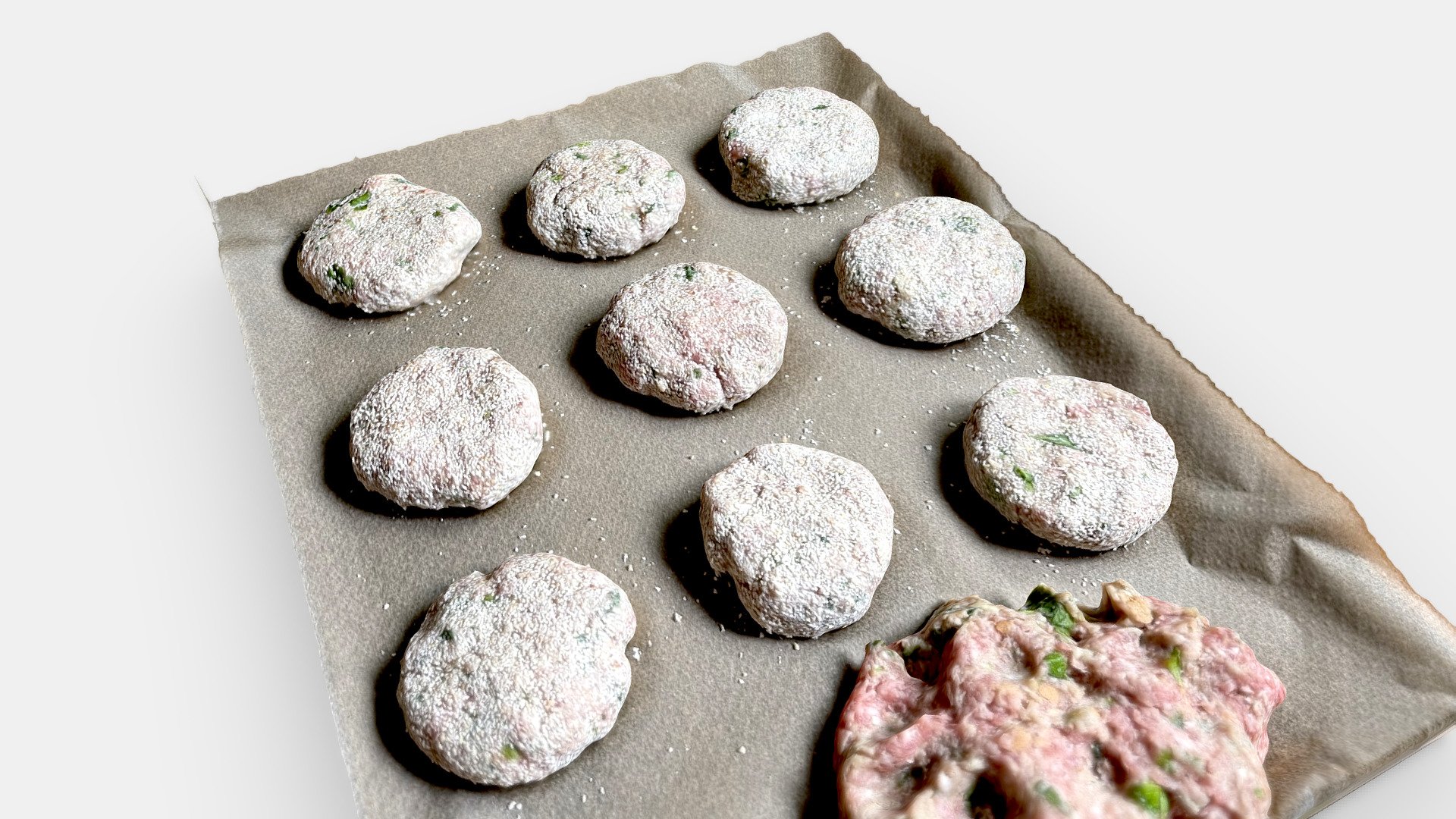 Meatloaf patty recipe - 3D model by Zoltanfood [8caacd5] - Sketchfab