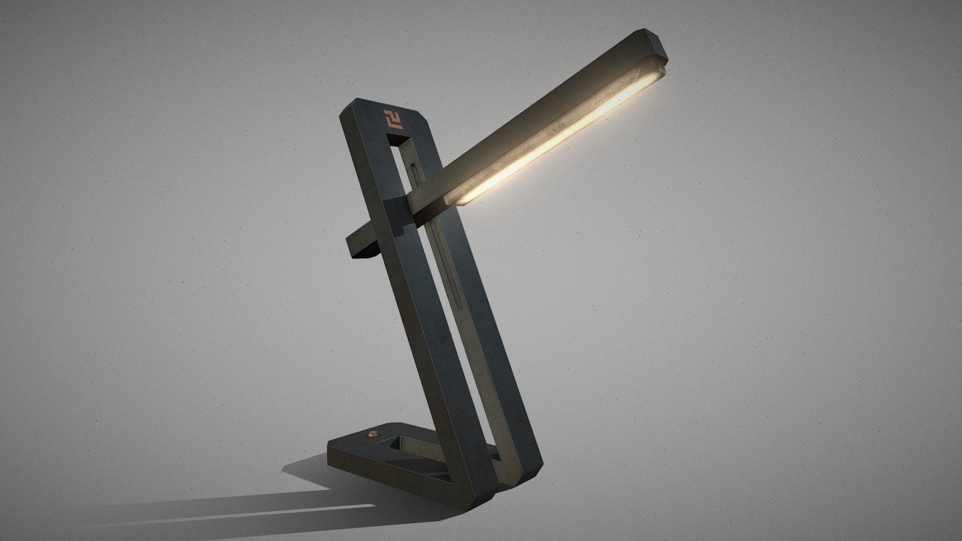 Sci-Fi Desk Lamp - Download Free 3D model by Tomek Suchodolski (@xid ...