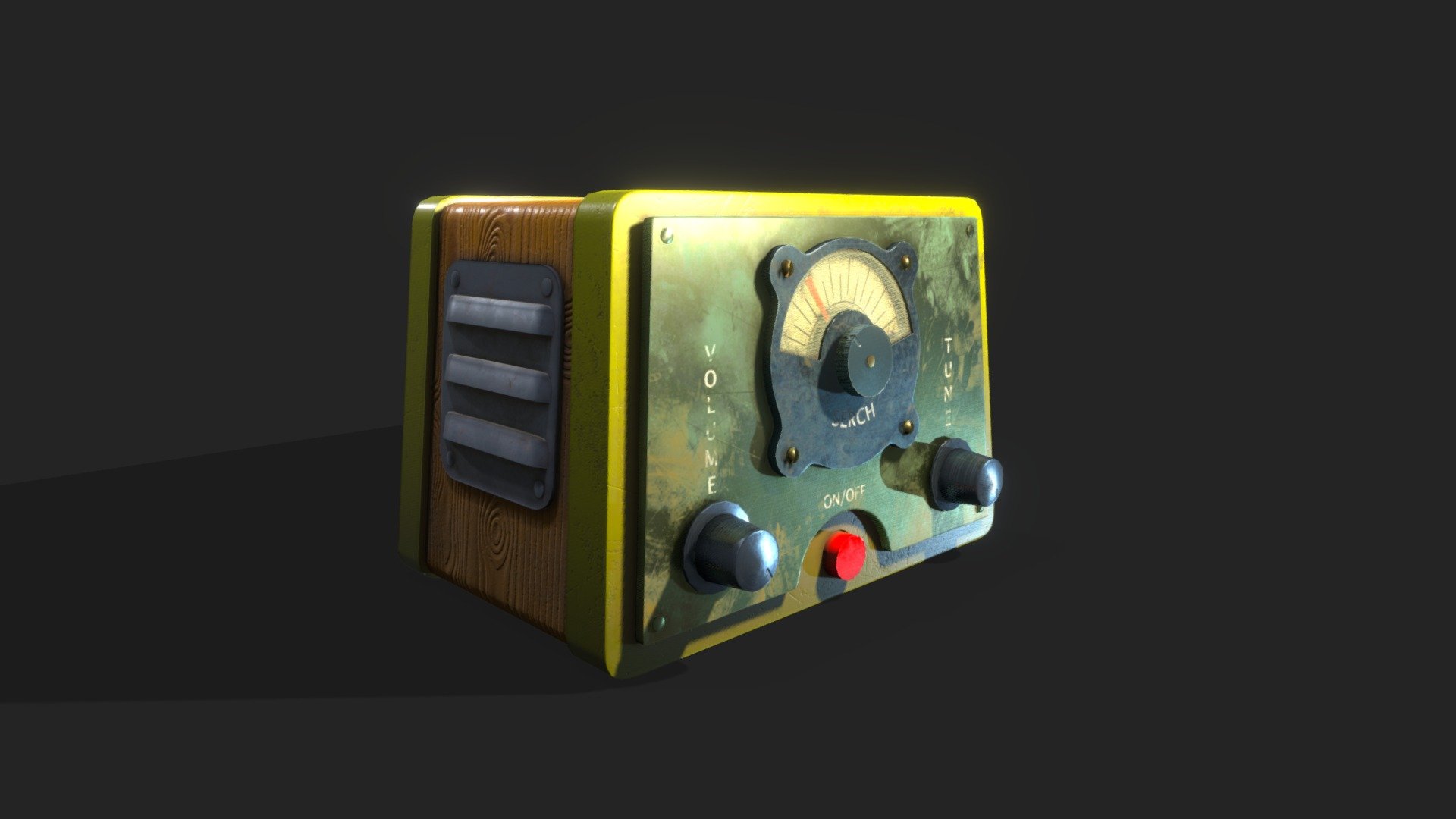 RADIO - 3D model by Tiger_Vardo [8cadd40] - Sketchfab