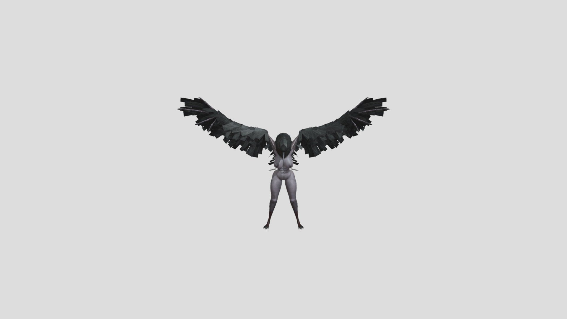 Crow_ Demon - Download Free 3D model by Highbreed0 [8caf7f5] - Sketchfab